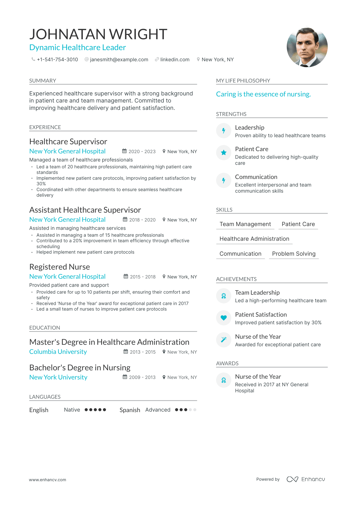 5 Supervisor Resume Examples & Guide for 2024