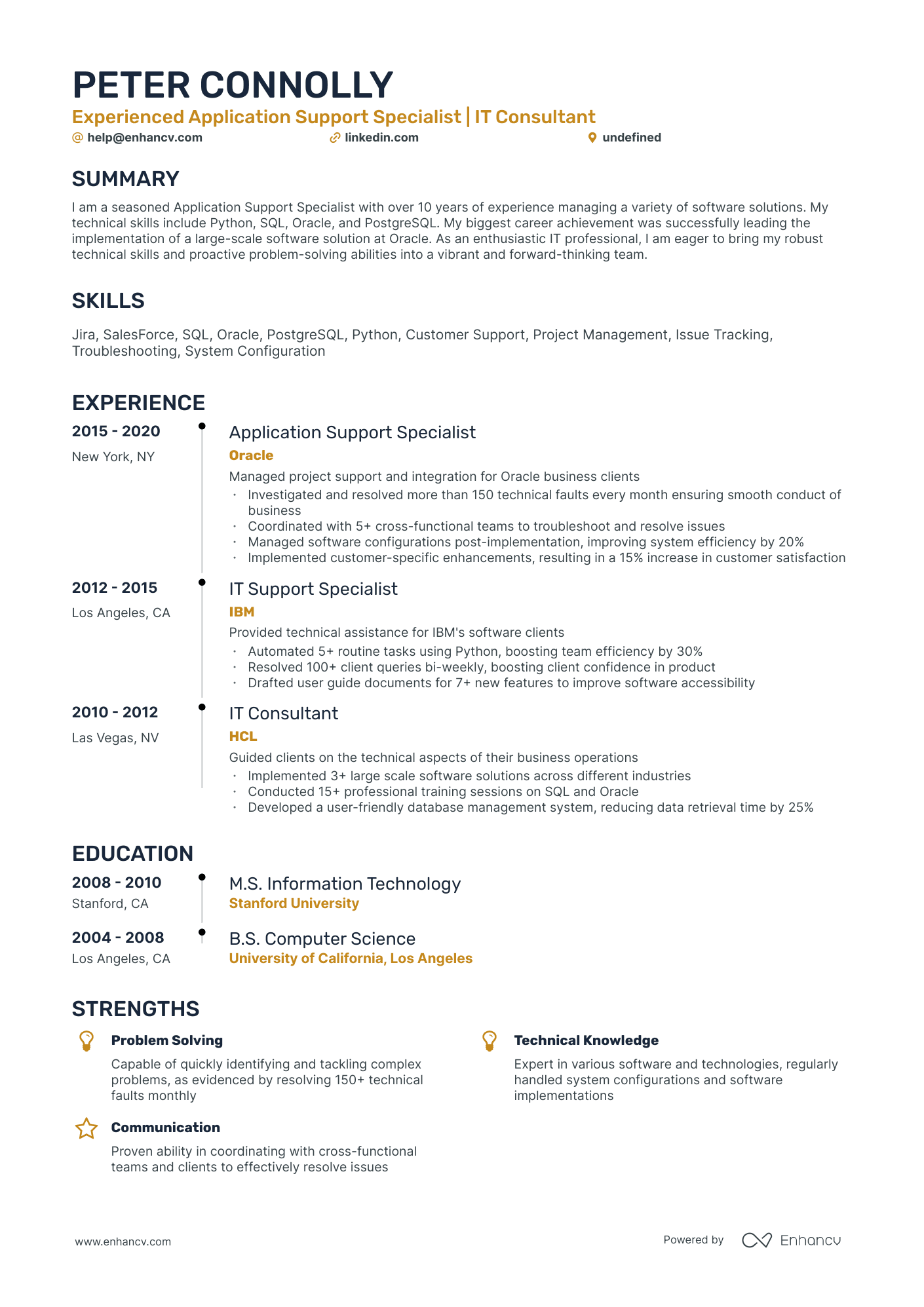 10 Application Support Specialist Resume Examples & Guide for 2026