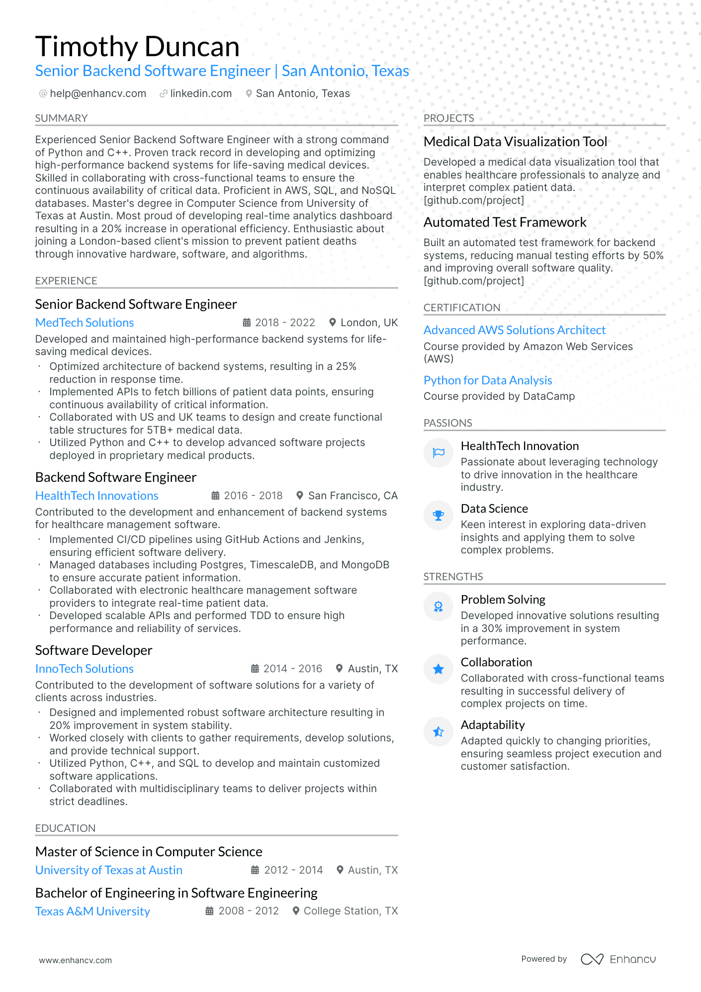 10 Cloud Security Engineer Resume Examples & Guide for 2026