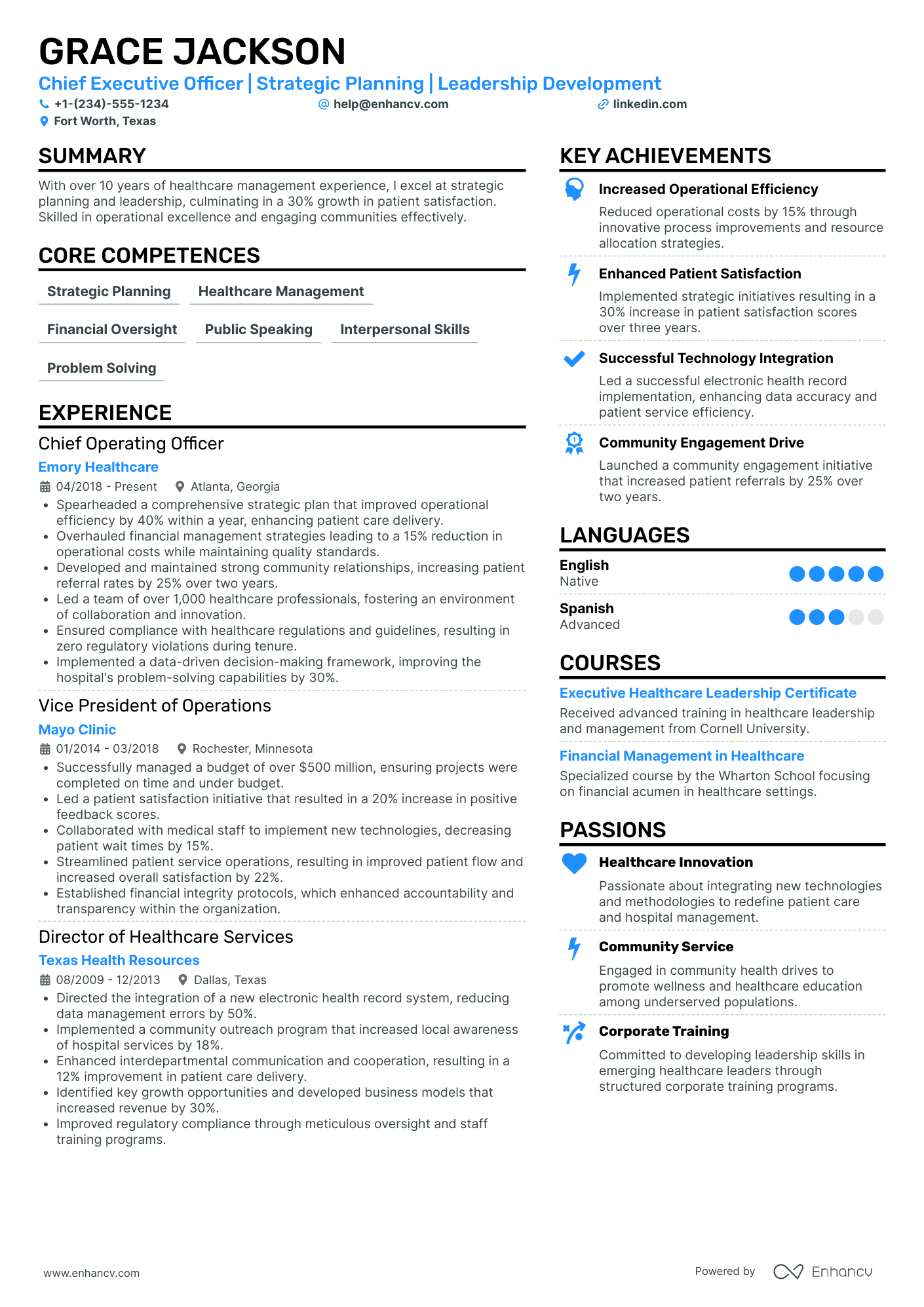 42 CEO Resume Examples & Guide for 2026