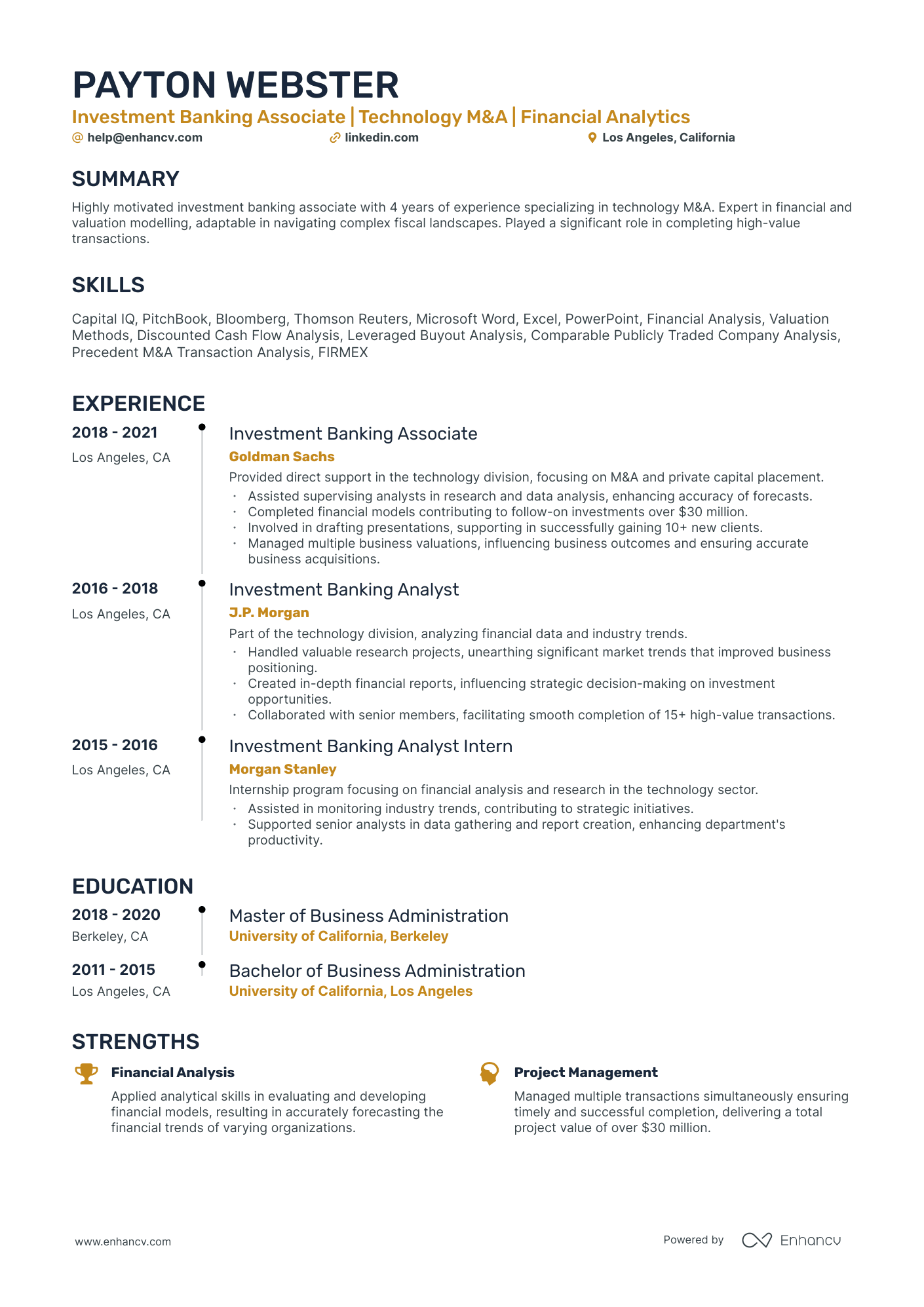 10 Investment Banking Associate Resume Examples, Templates & Guide for 2026