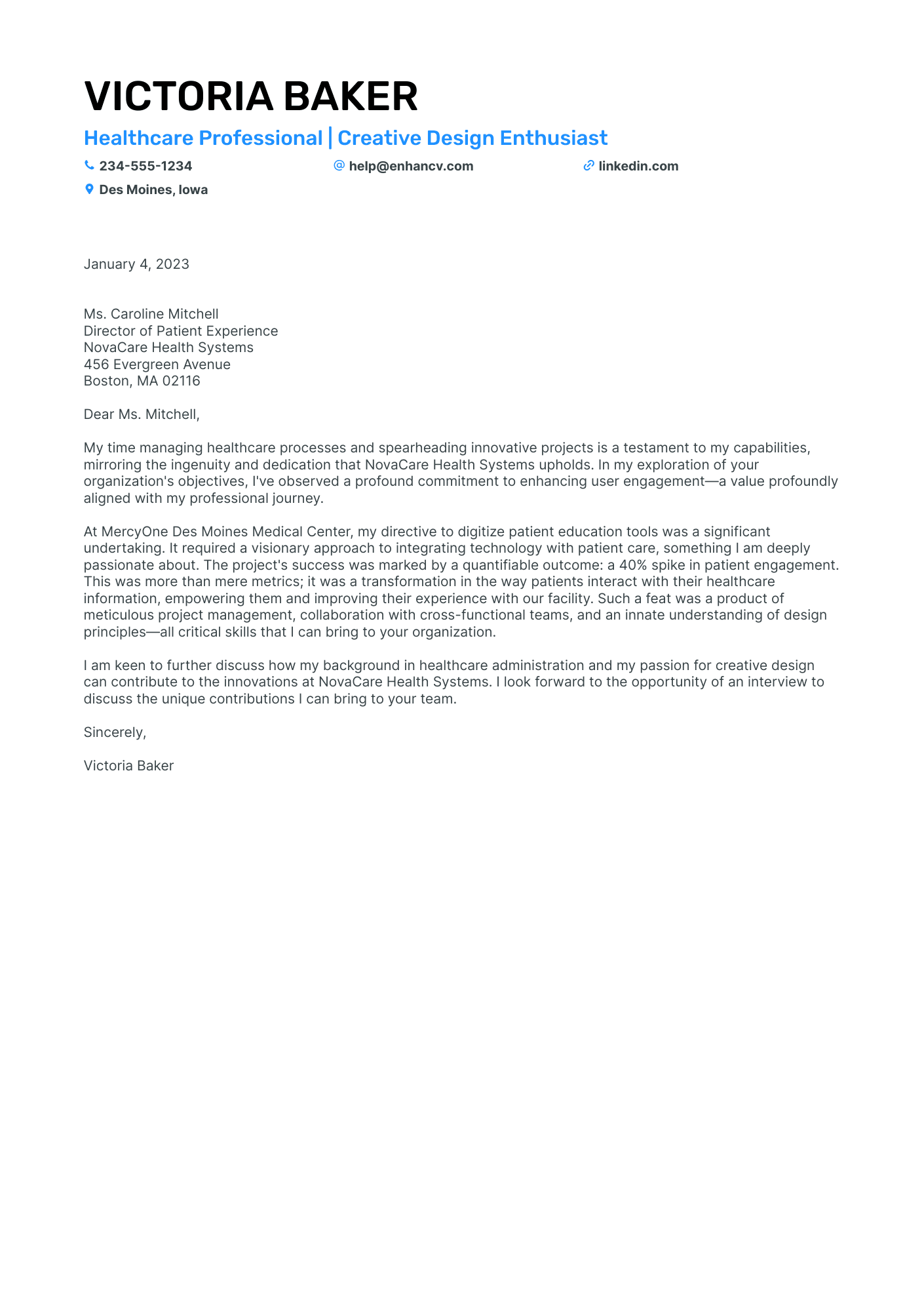 Cover Letter Structure Guide: Sections & Best Practices