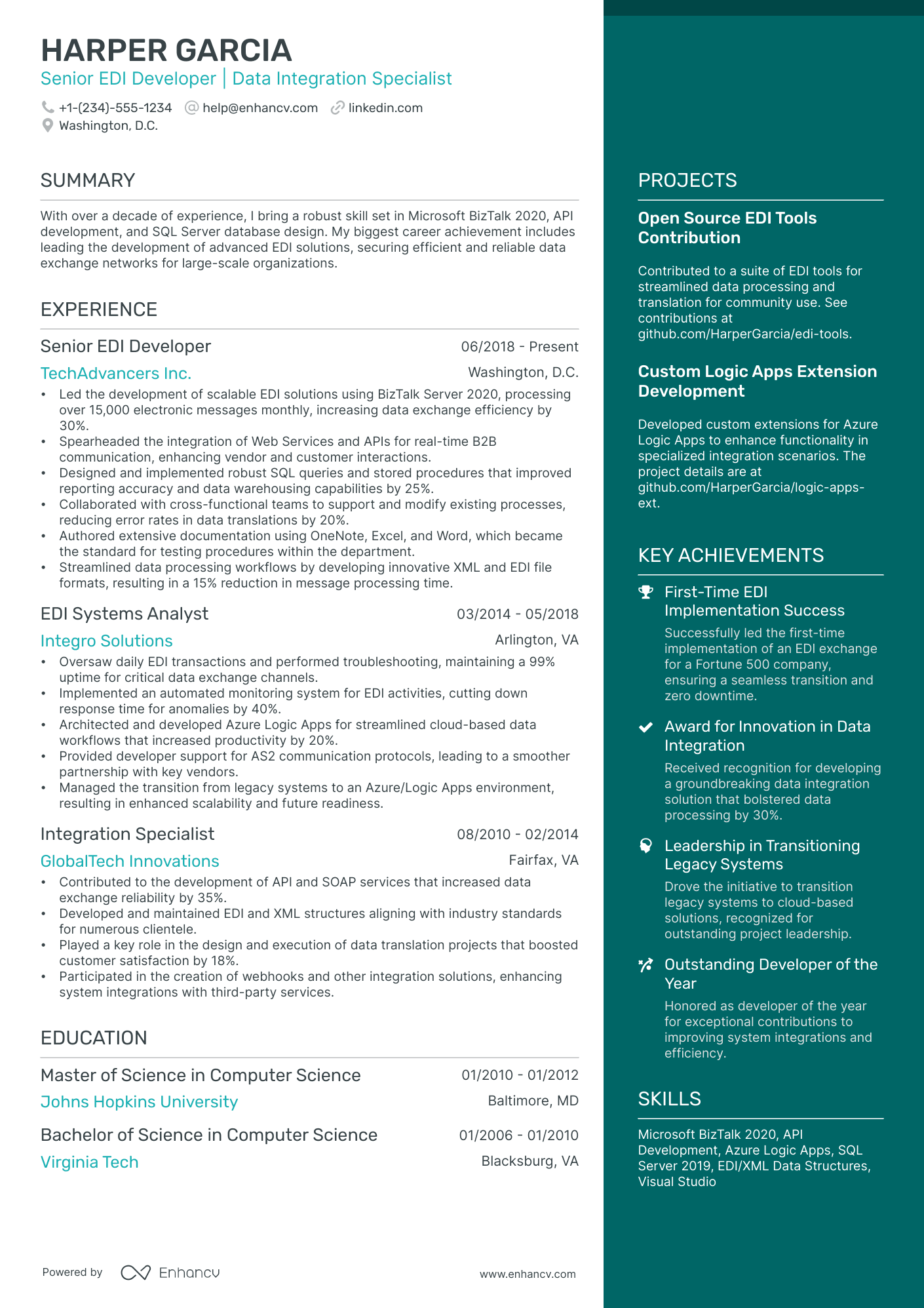 10 EDI Developer Resume Examples & Guide for 2025 10 EDI Developer Resume Examples & Guide for 2025
