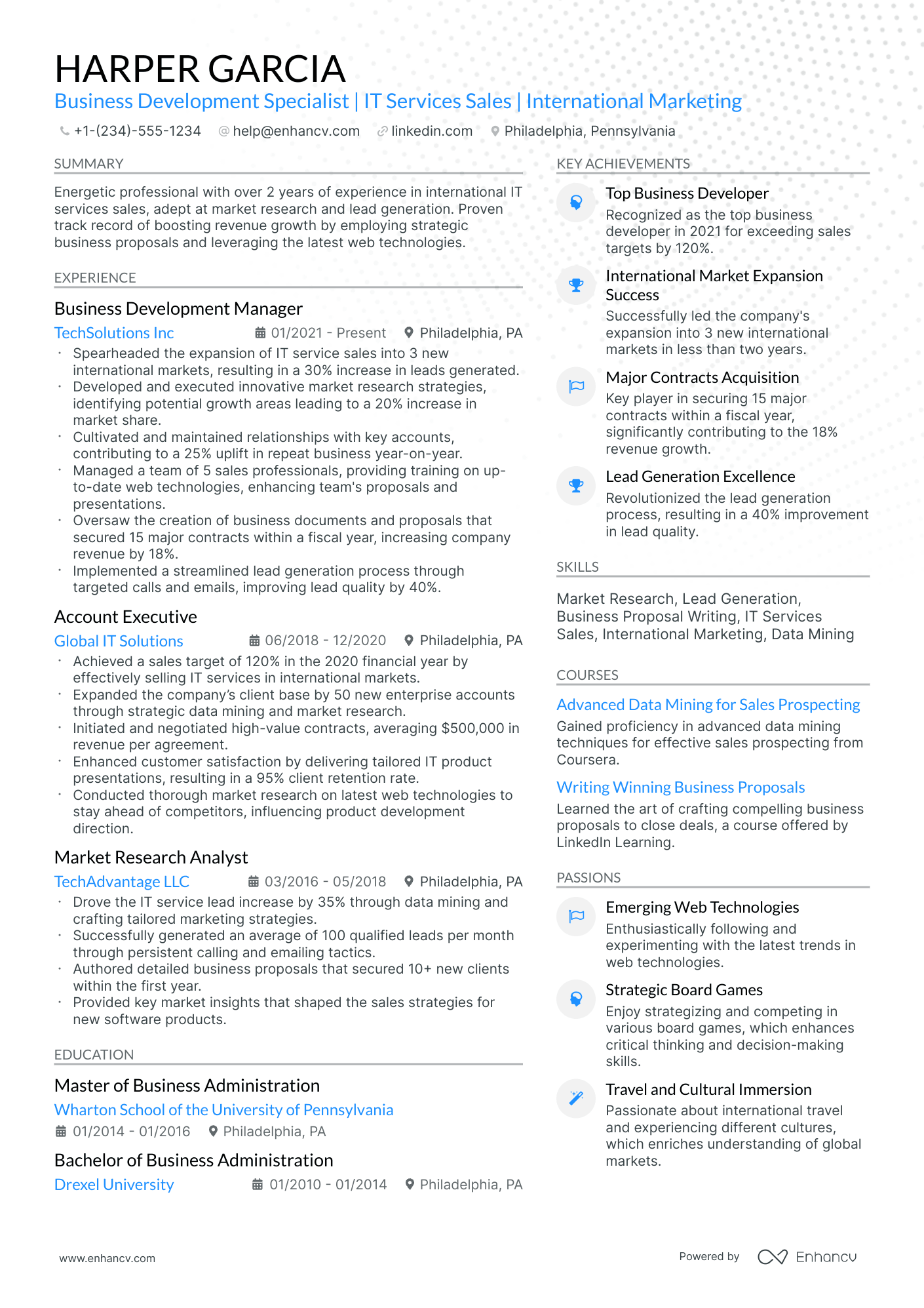 10 Business Development Executive Resume Examples & Guide for 2026