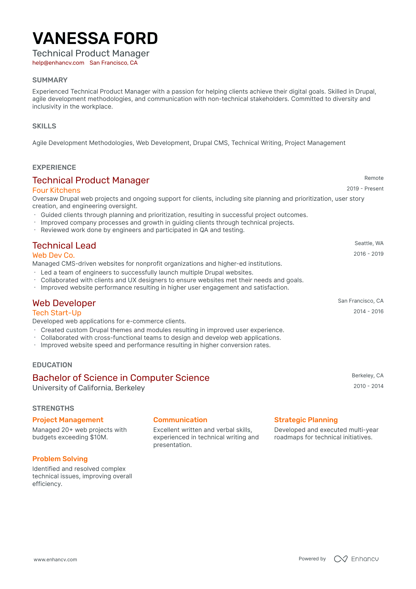 10 Technical Project Manager Resume Examples & Guide for 2026