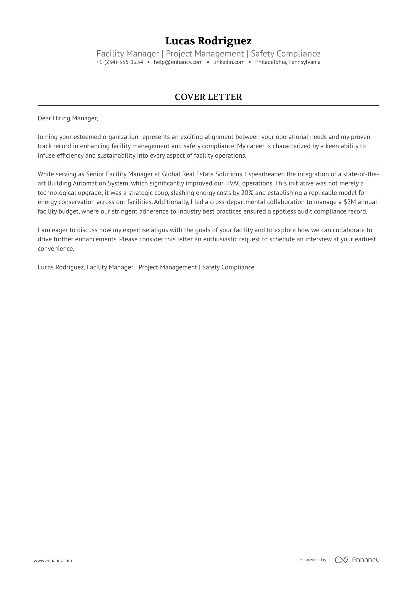 7 Professional Property Manager Cover Letter Examples and Template for ...