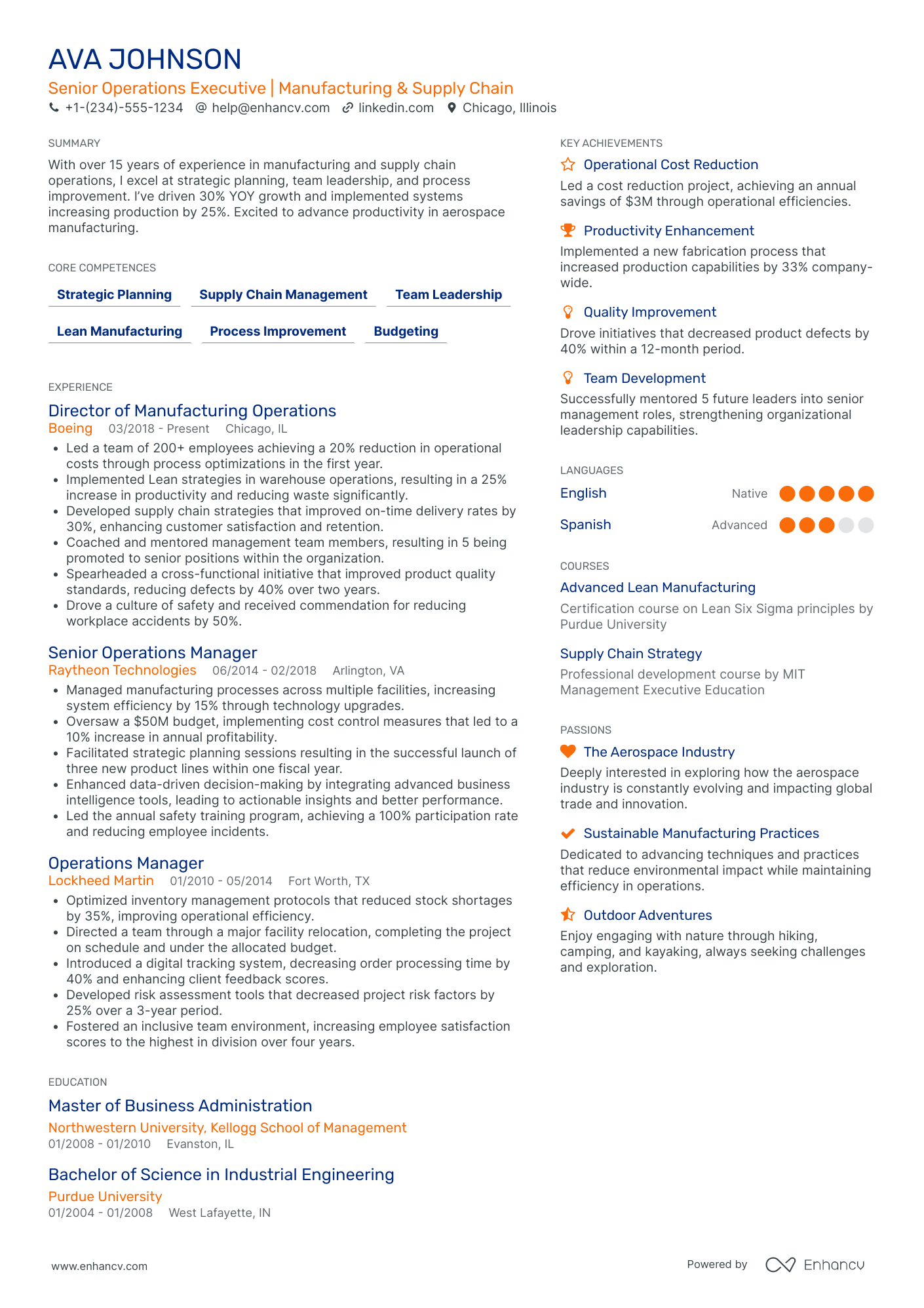 23 Chief Operating Officer (COO) Resume Examples & Guide for 2026