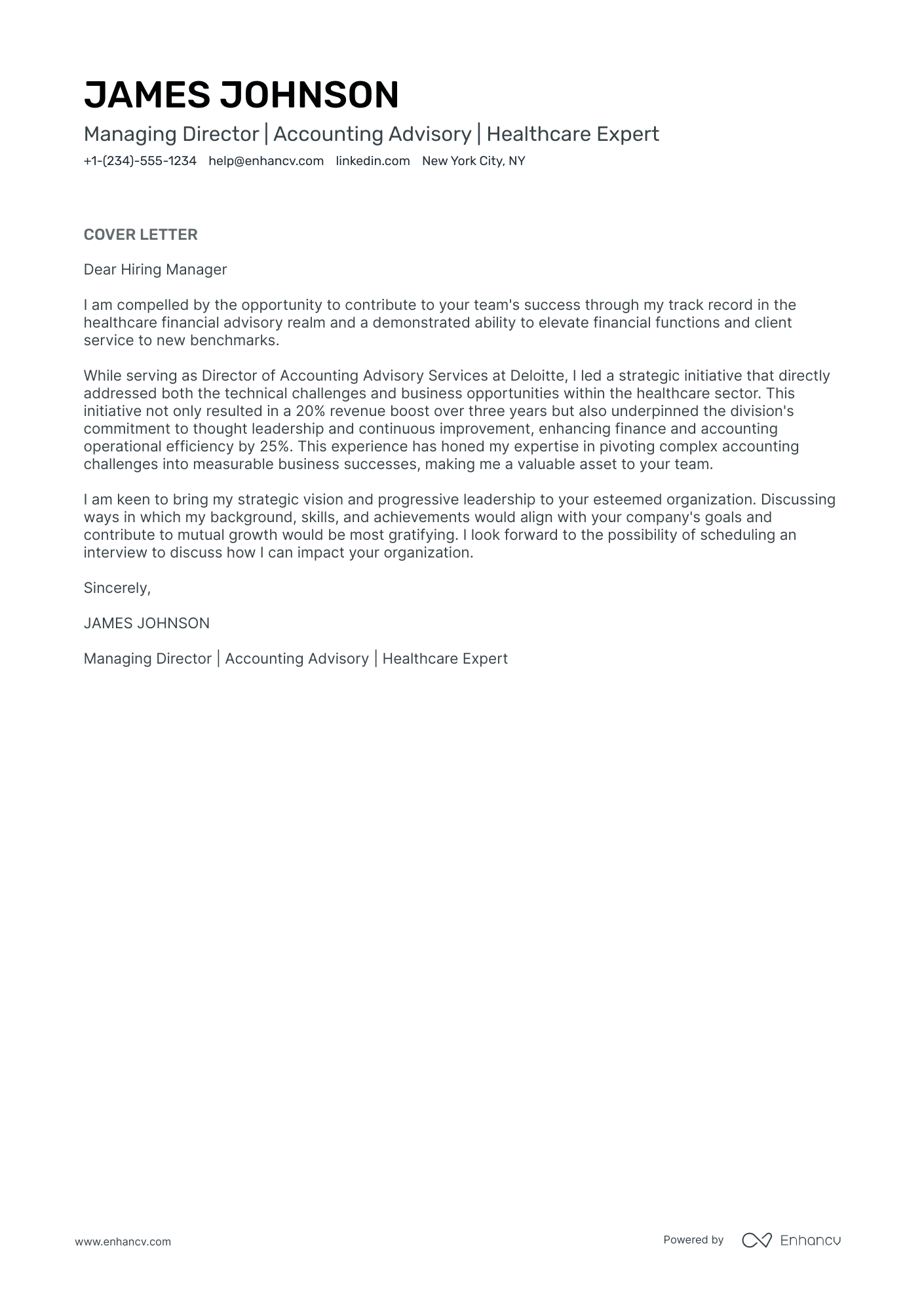 12 Professional Director Cover Letter Examples and Template for 2026 ...