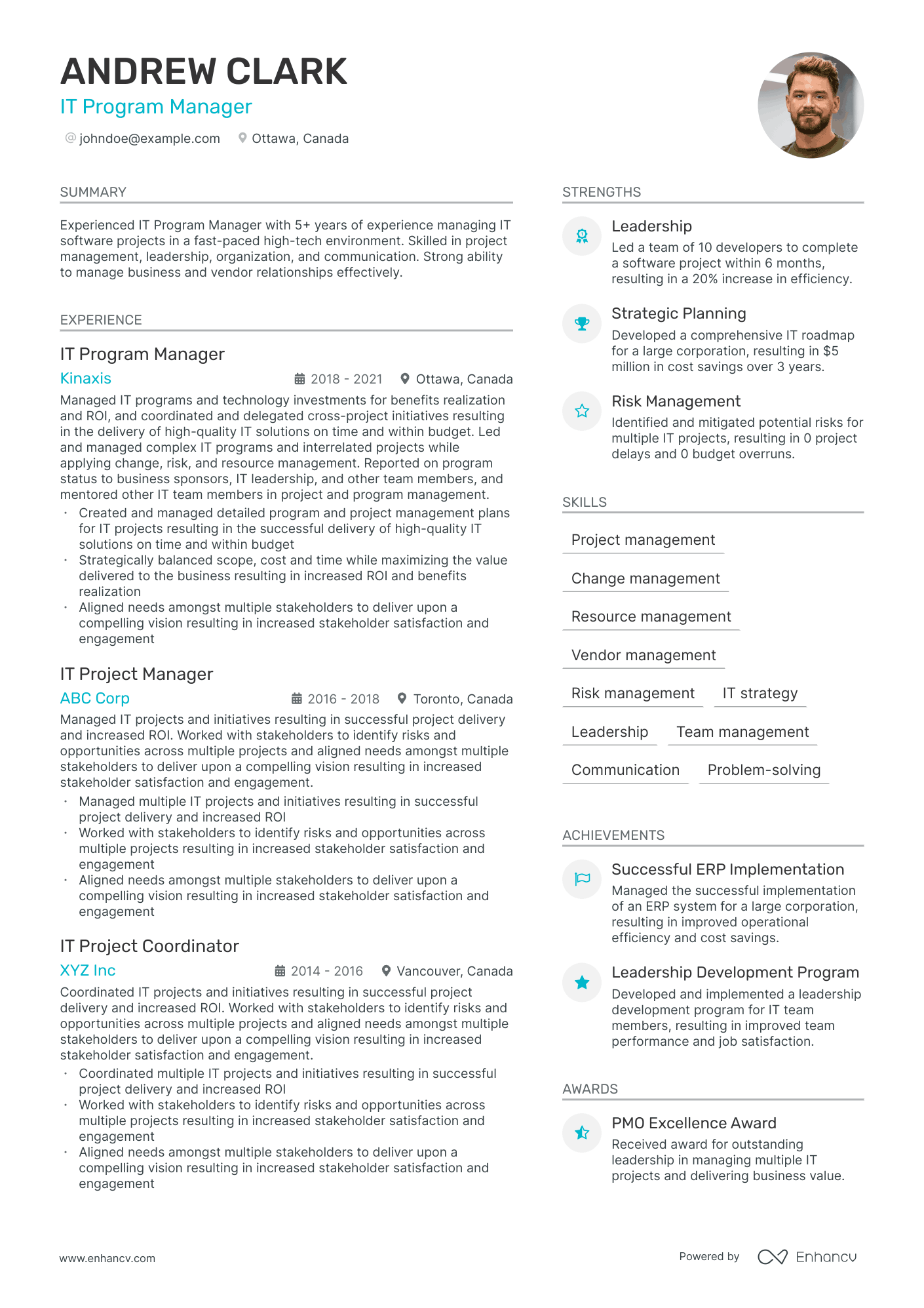 17 Program Manager Resume Examples & Guide for 2025