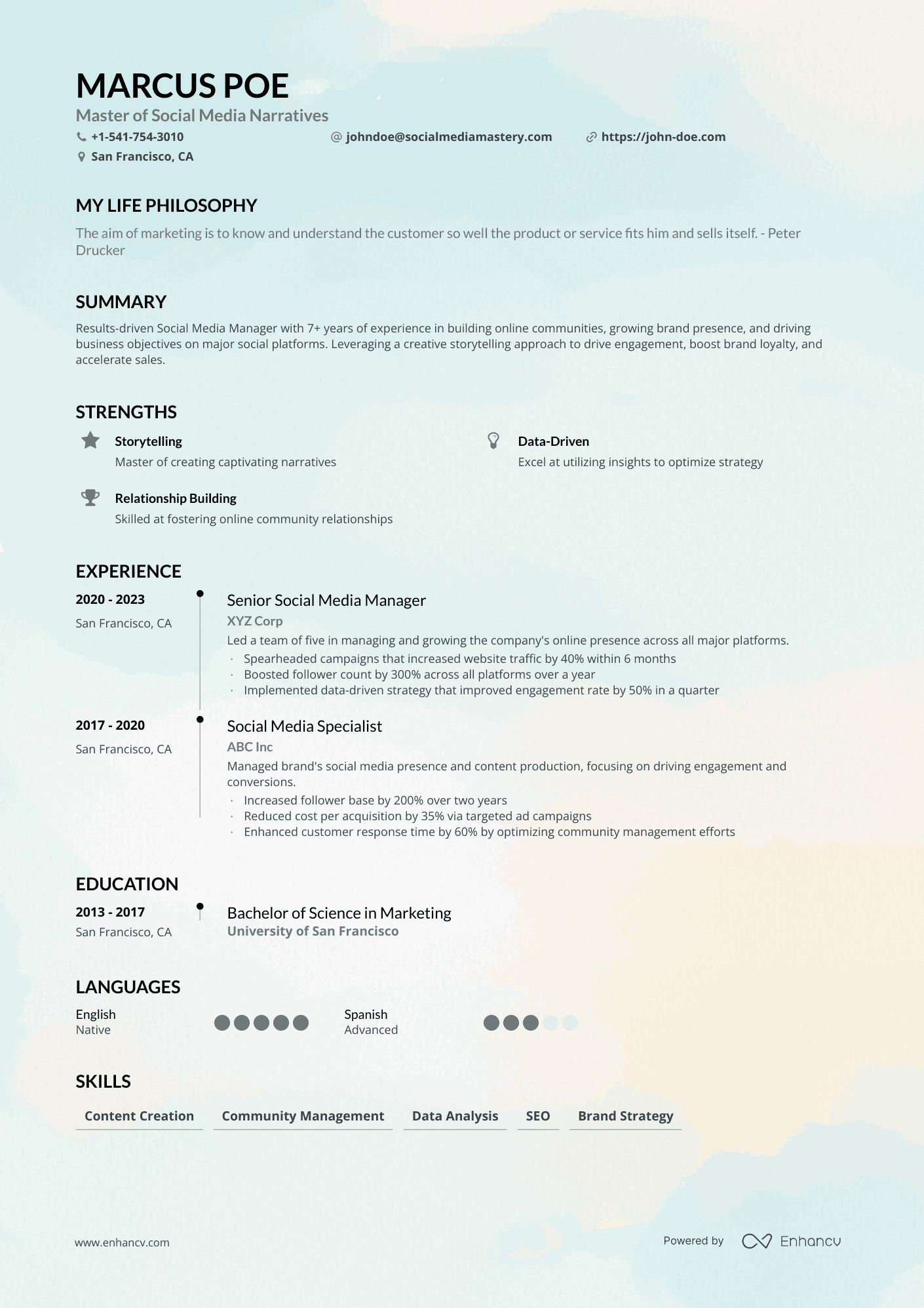 Modern Resume Templates for 2025 | PDF & TXT