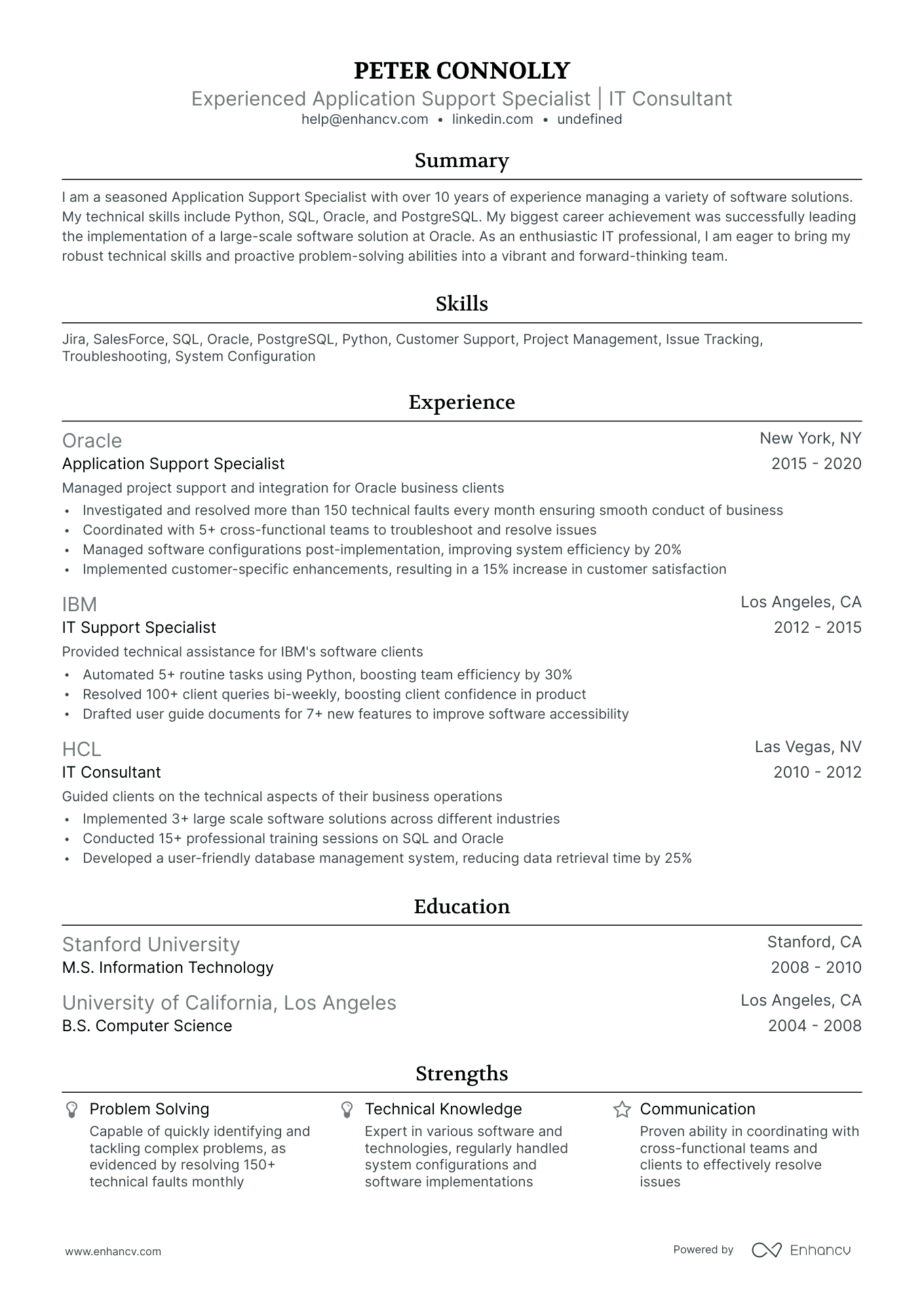 10 Application Support Specialist Resume Examples & Guide for 2026