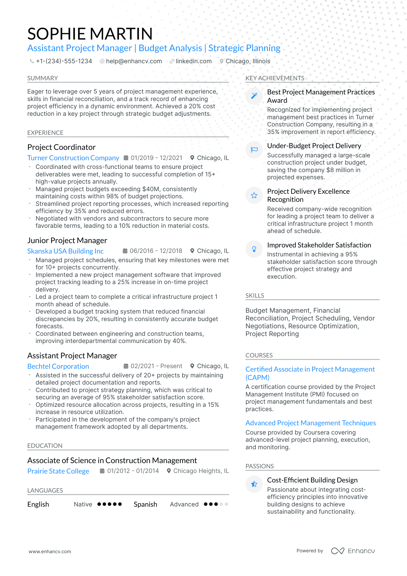 10 Assistant Project Manager Resume Examples & Guide for 2026