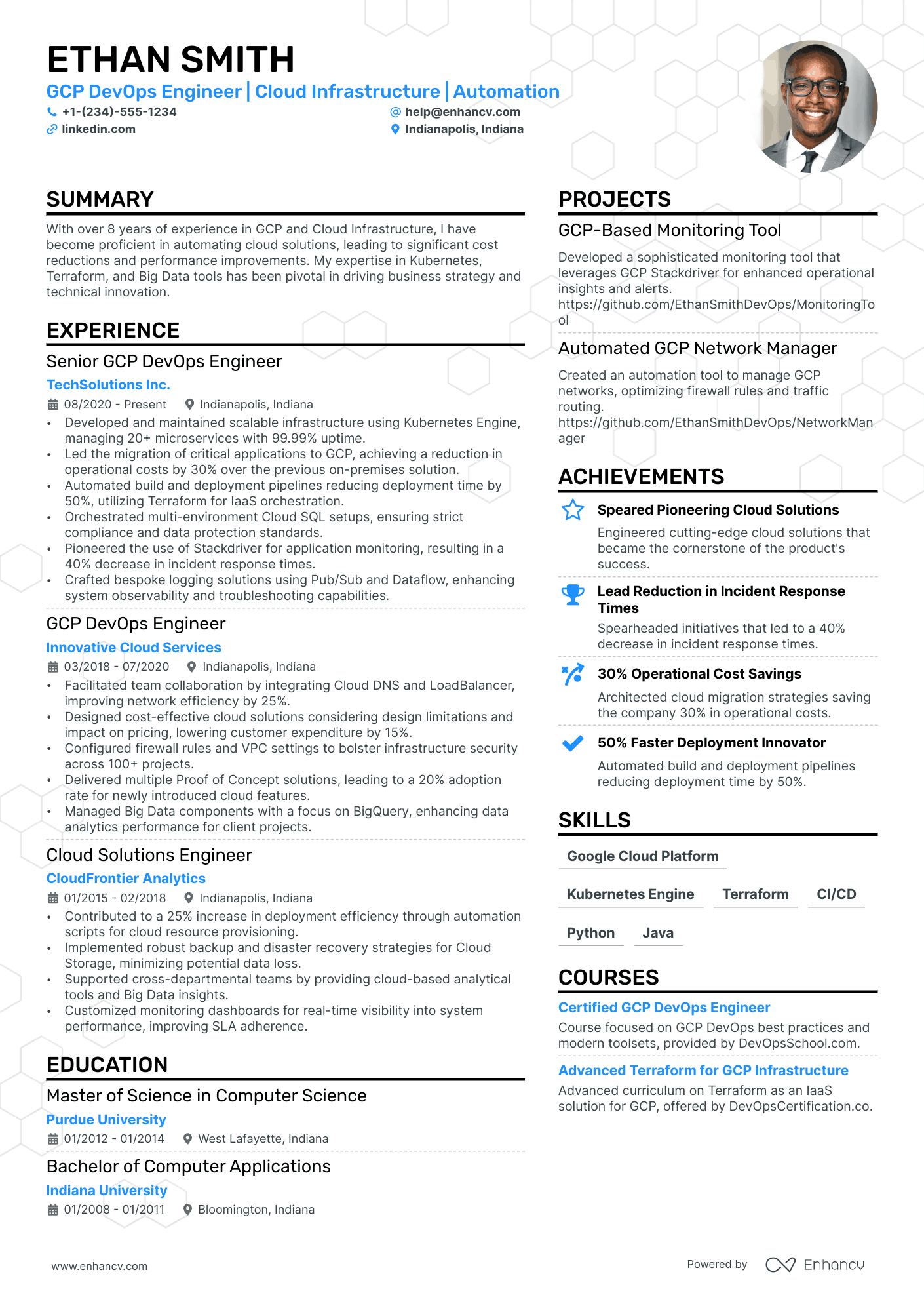 6 DevOps Engineer Resume Examples & Guide for 2024