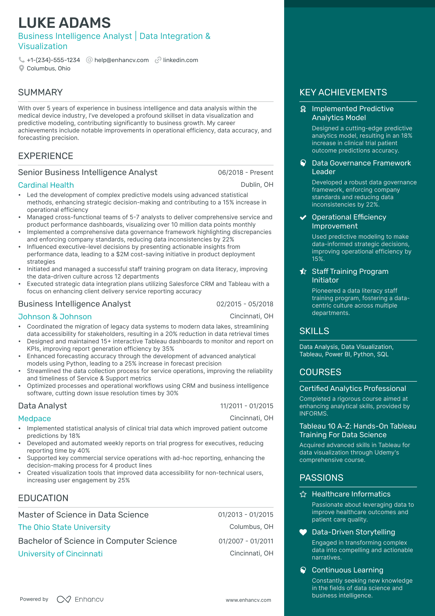 10 Senior Business Analyst Resume Examples & Guide for 2026