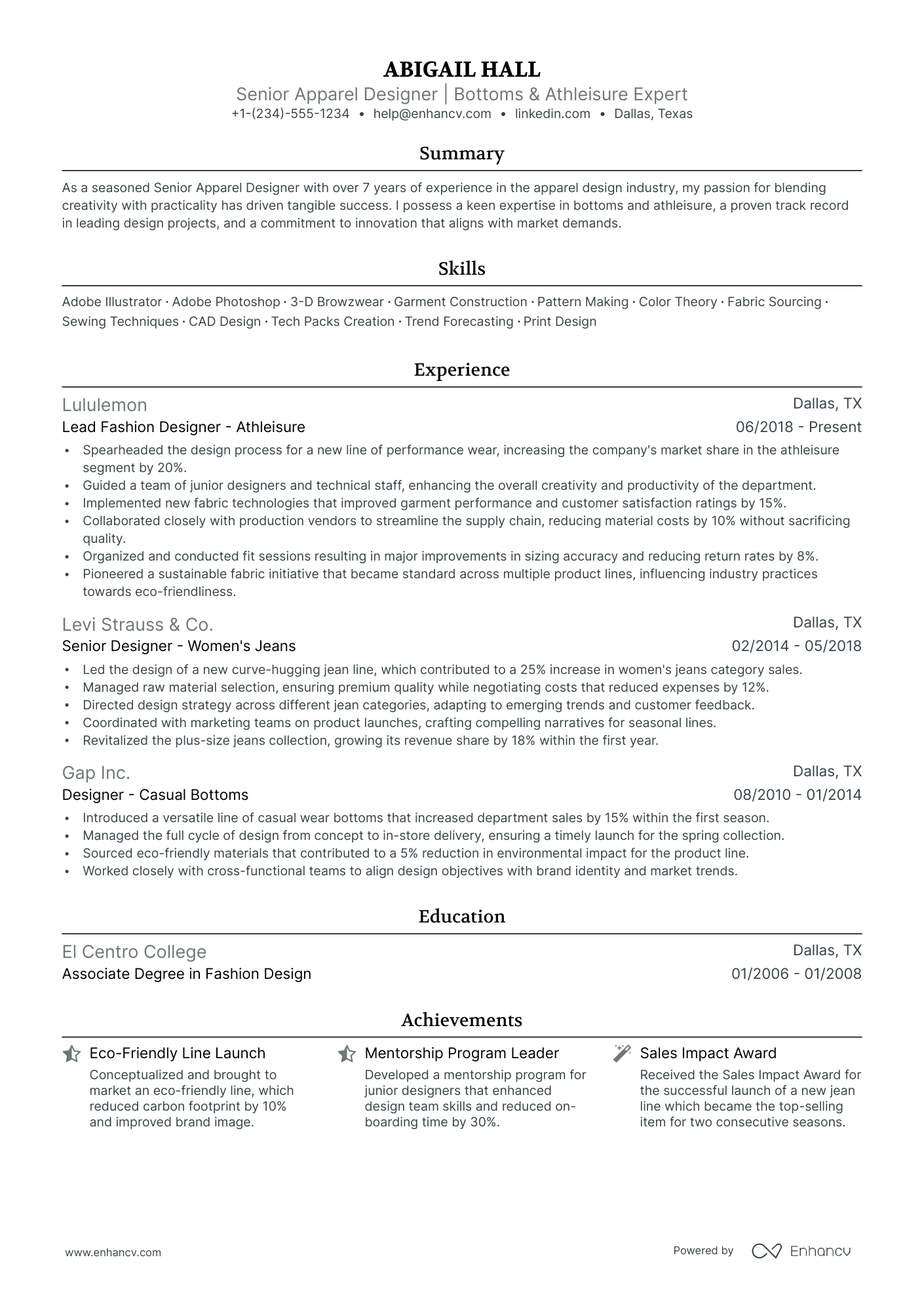 5 Freelance Designer Resume Examples & Guide for 2024