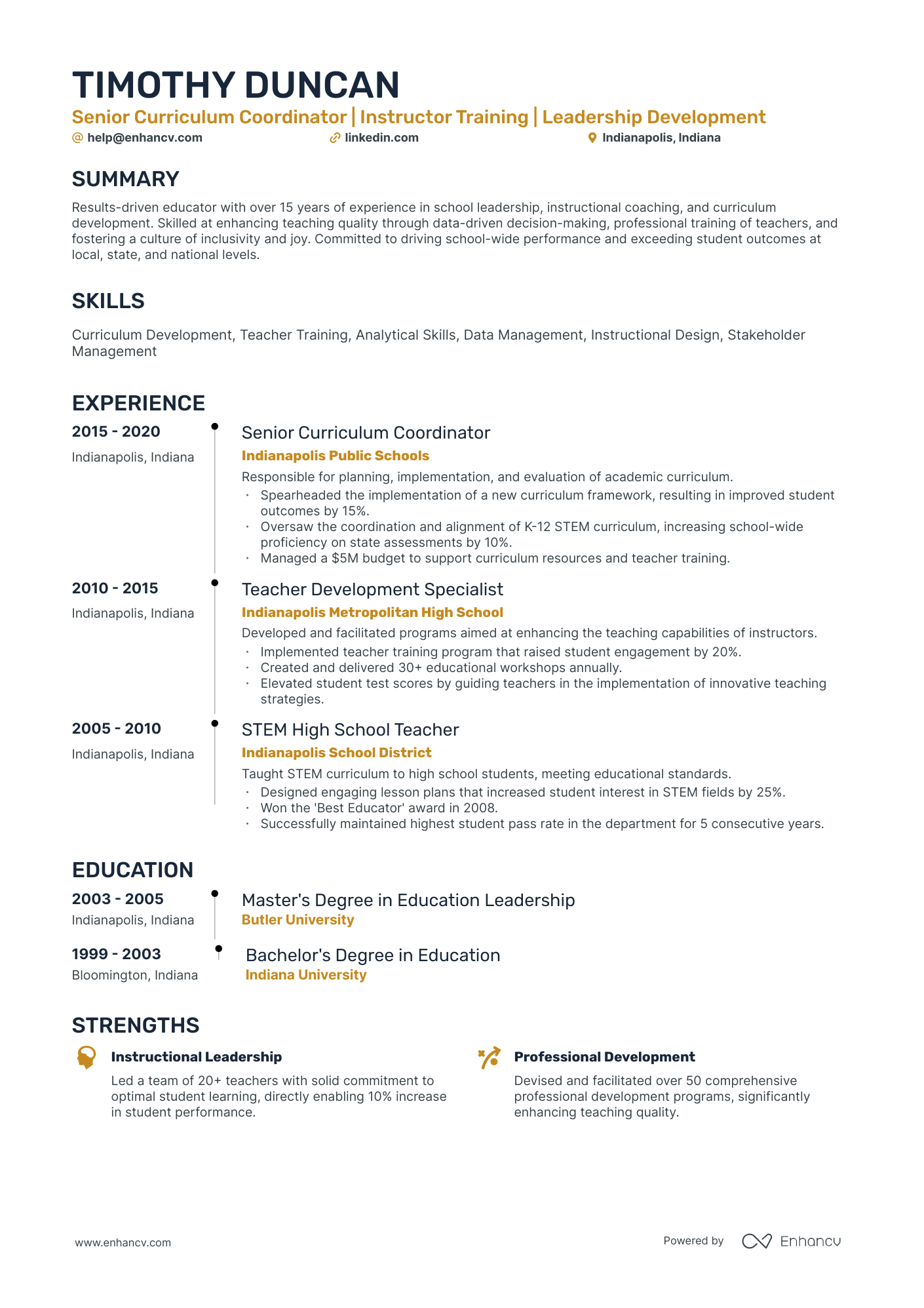 10 High School Academic Resume Examples & Guide for 2026