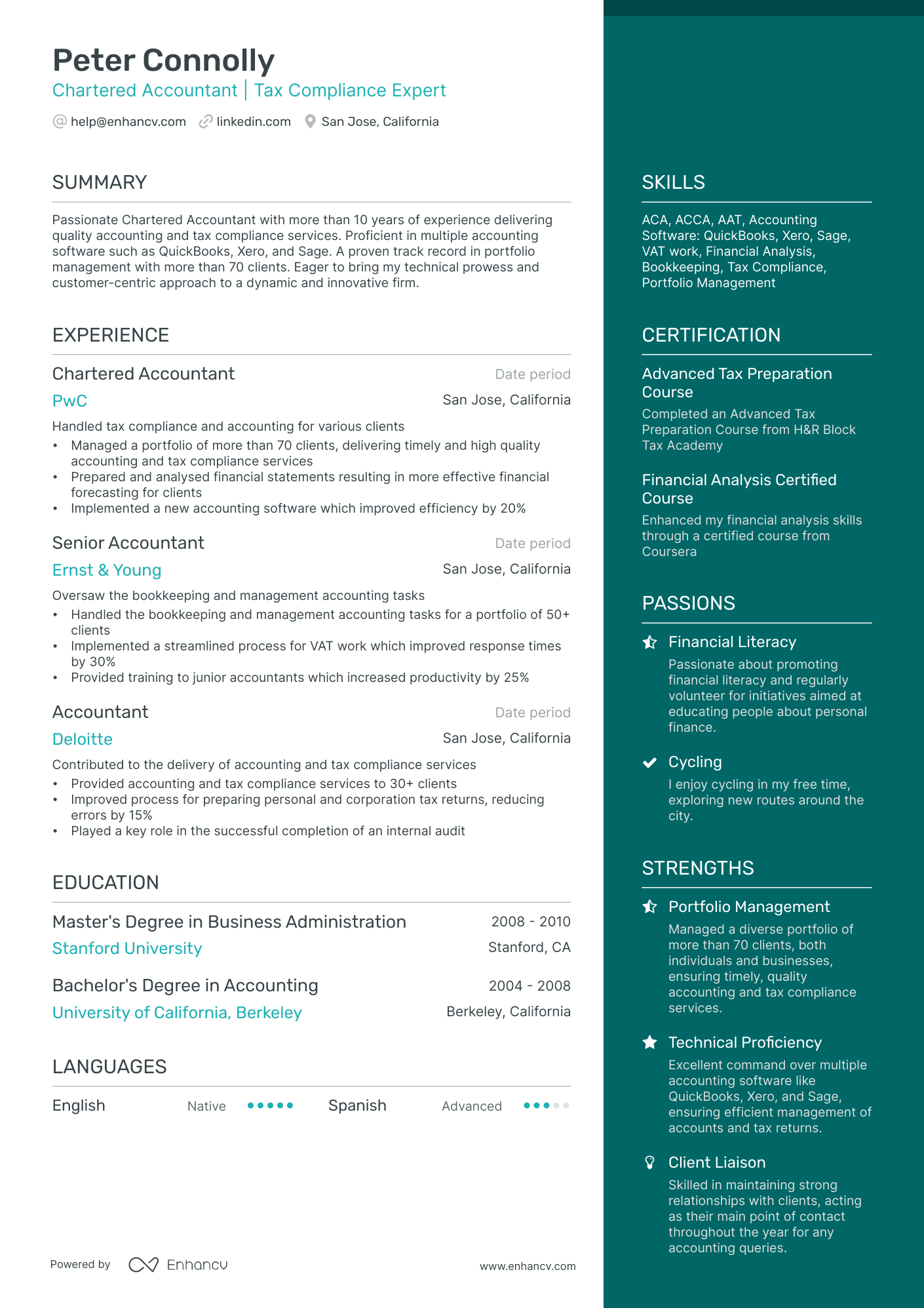 10 Senior Accountant Resume Examples & Guide for 2026