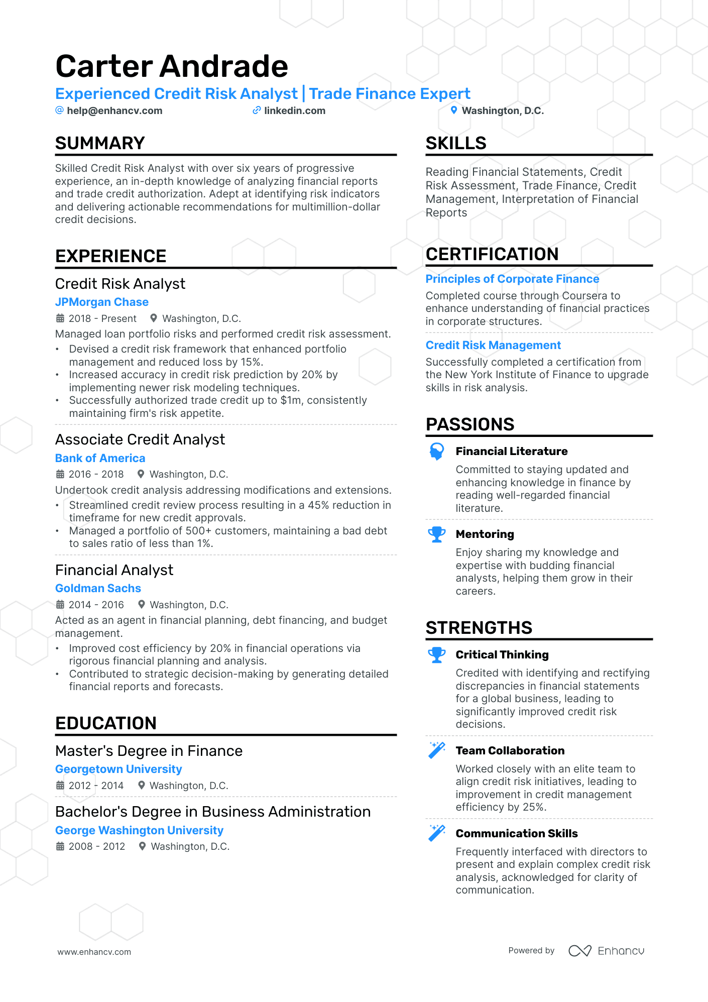 10 Credit Analyst Resume Examples & Guide for 2026