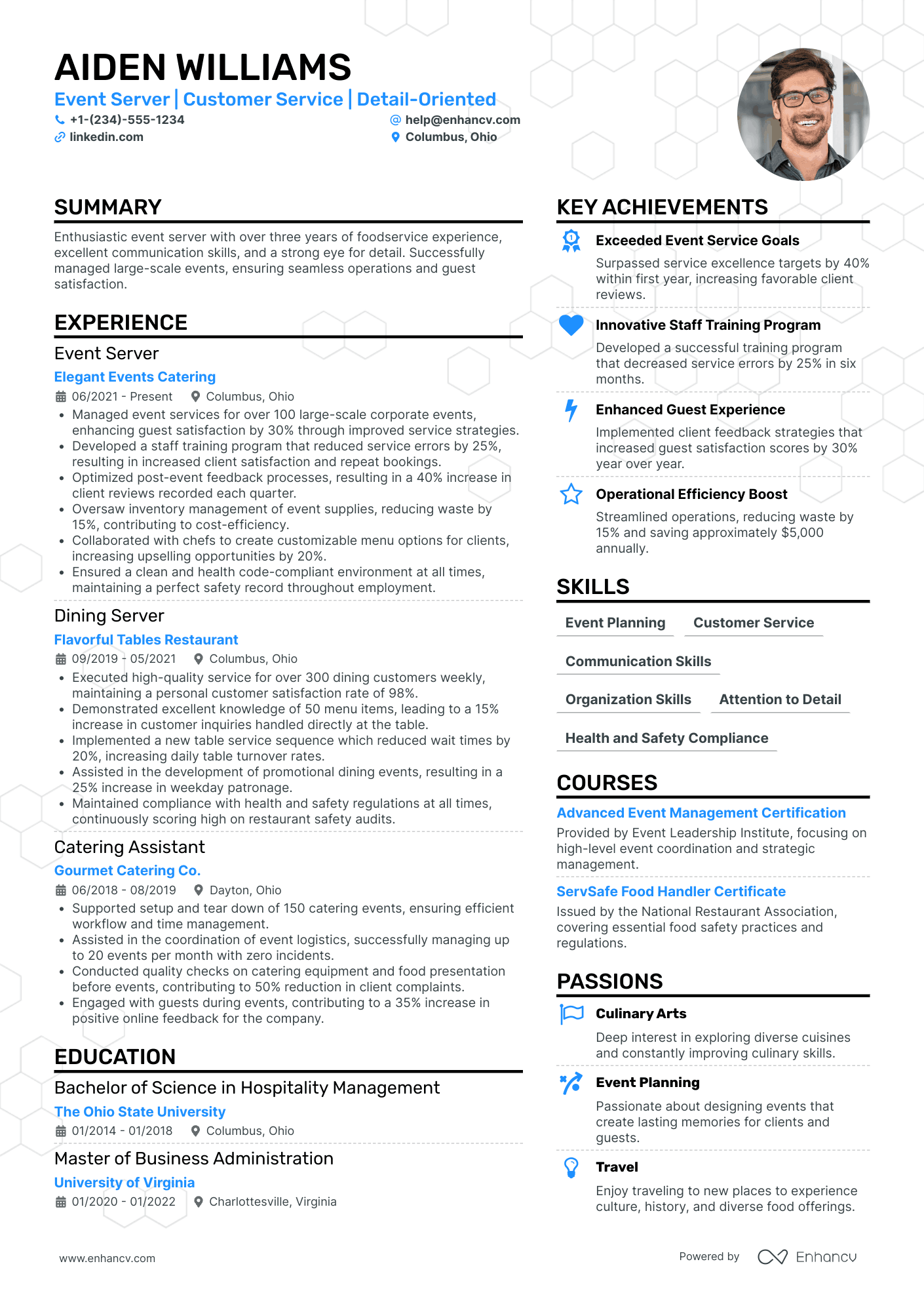 16 Server Resume Examples, Templates & Guide for 2026