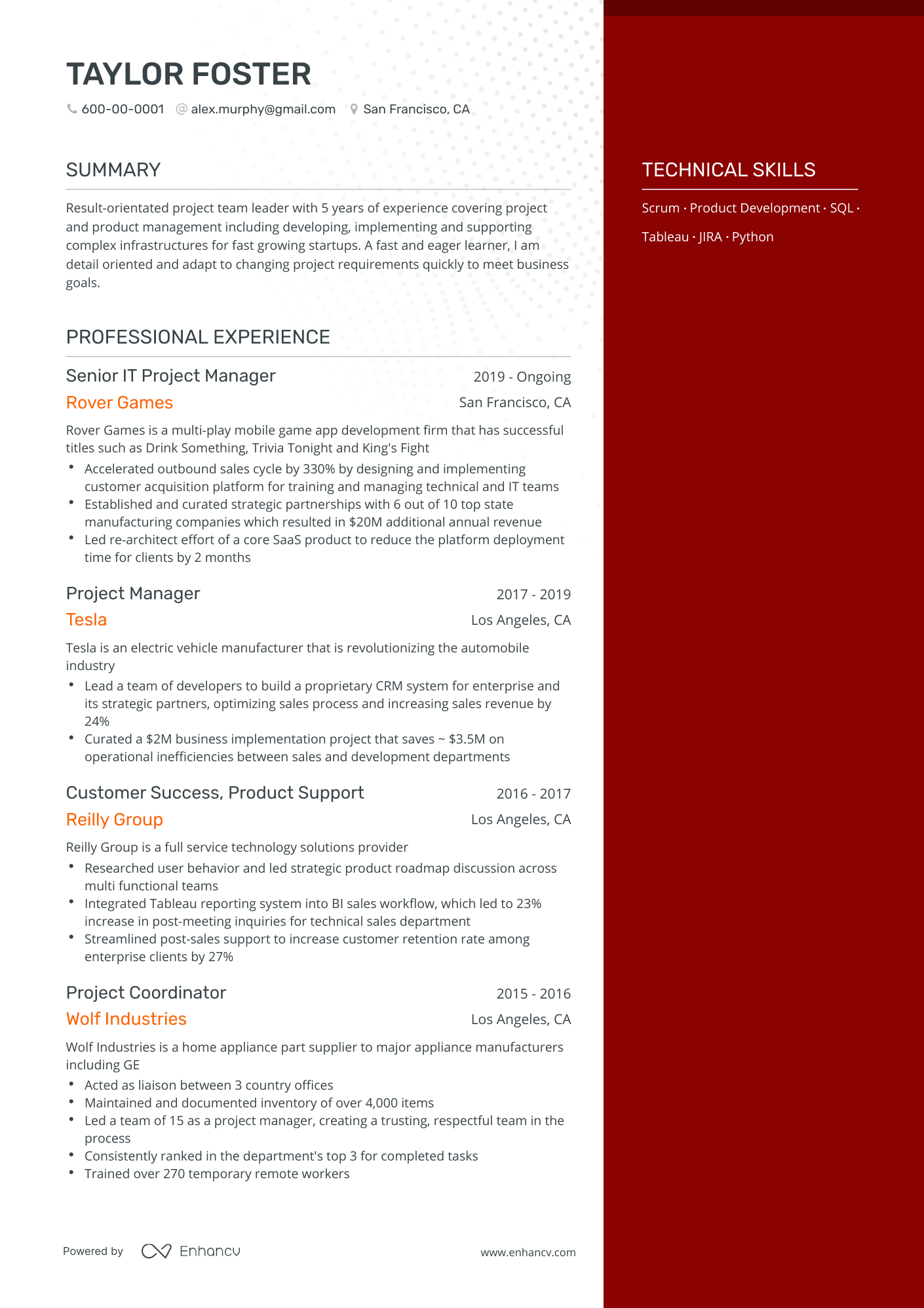 12 Program Manager Resume Examples & Guide for 2023
