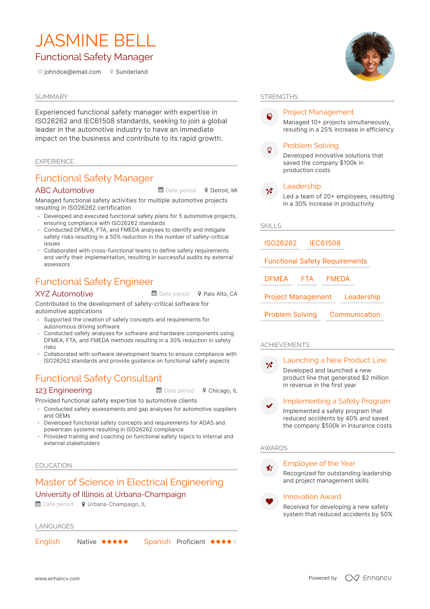 5 Functional Manager Resume Examples & Guide for 2023