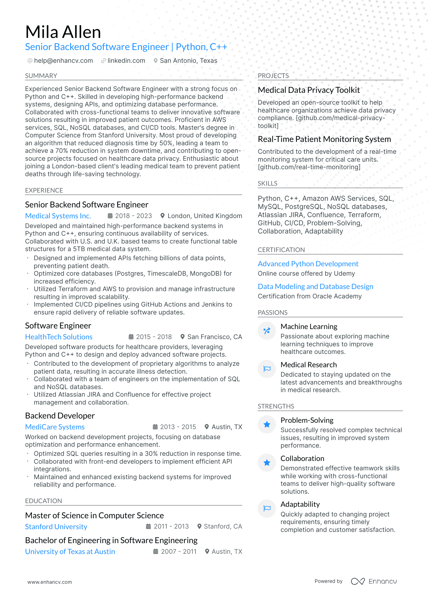 10 AWS Cloud Engineer Resume Examples & Guide for 2026