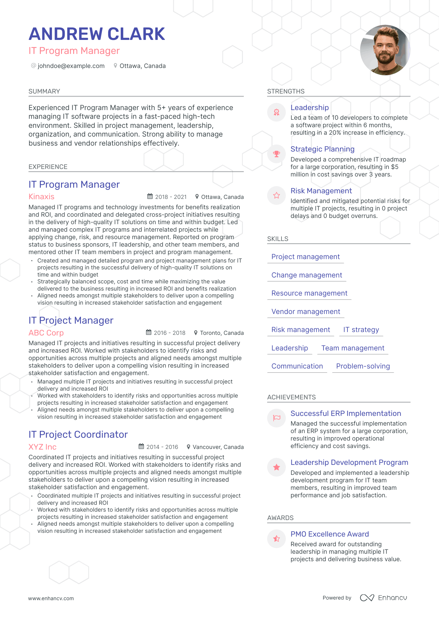 17 Program Manager Resume Examples & Guide for 2024 | IT Program ...