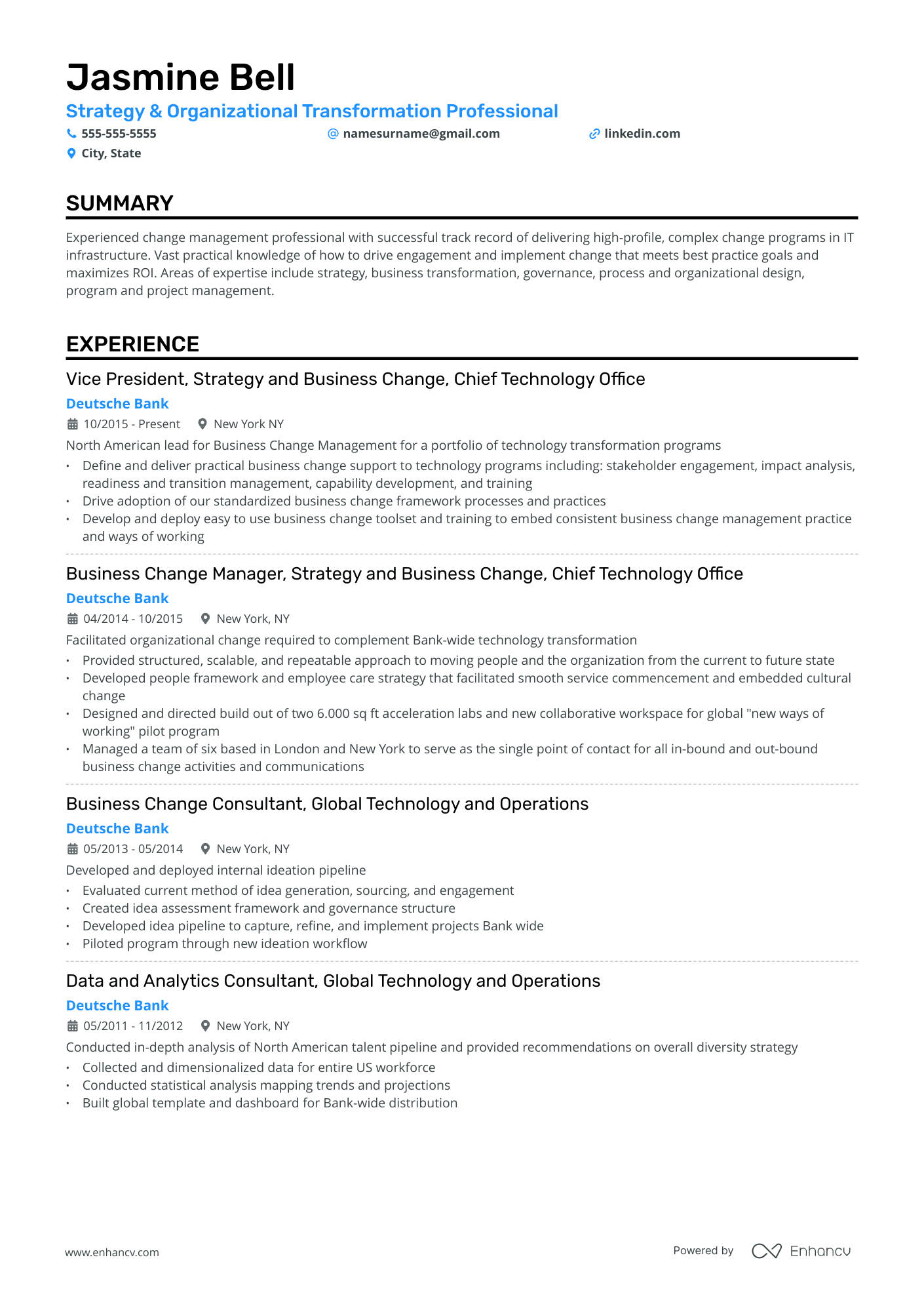 5 Spotify Resume Examples & Guide for 2024