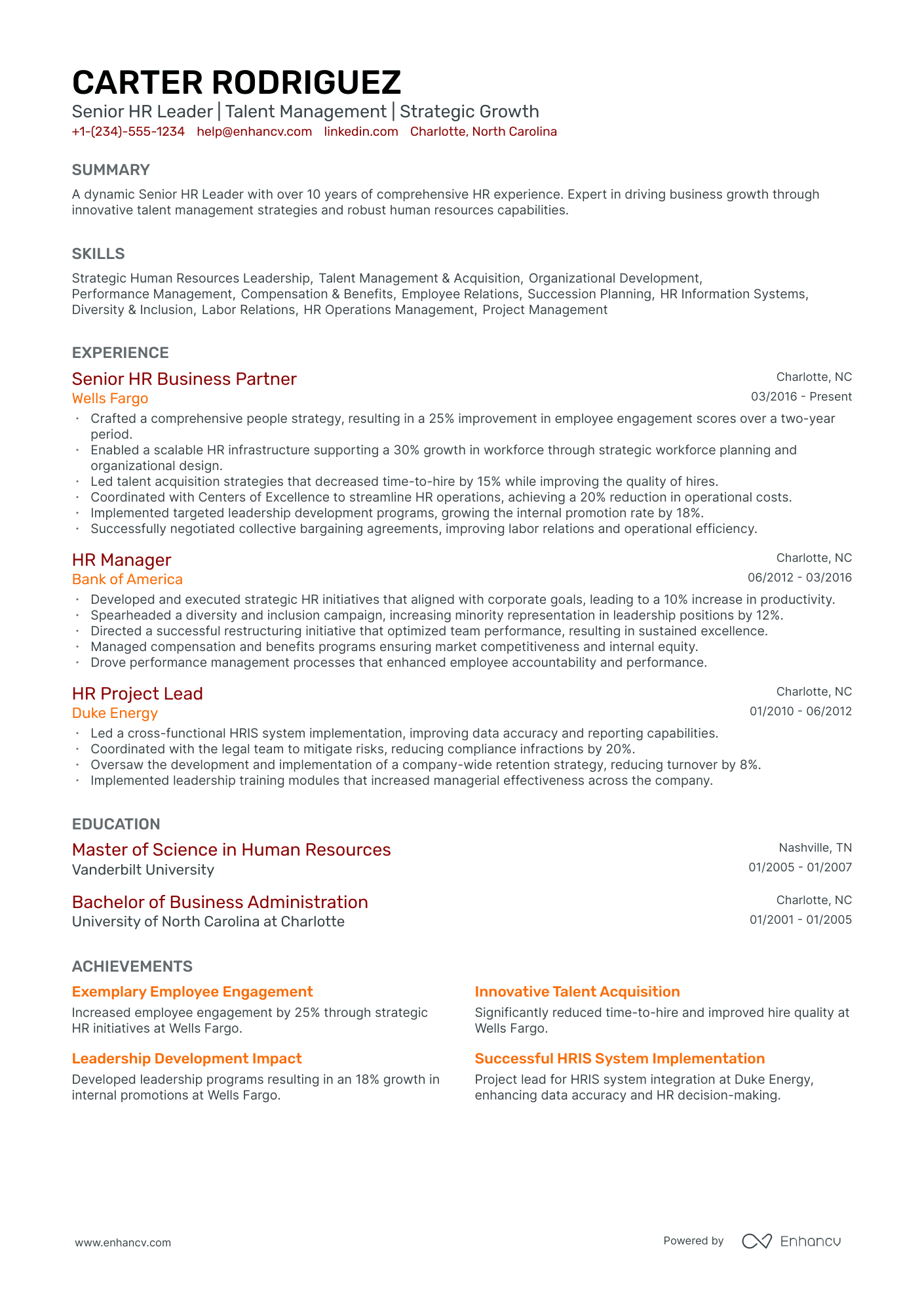 5 HR Director Resume Examples & Guide for 2024