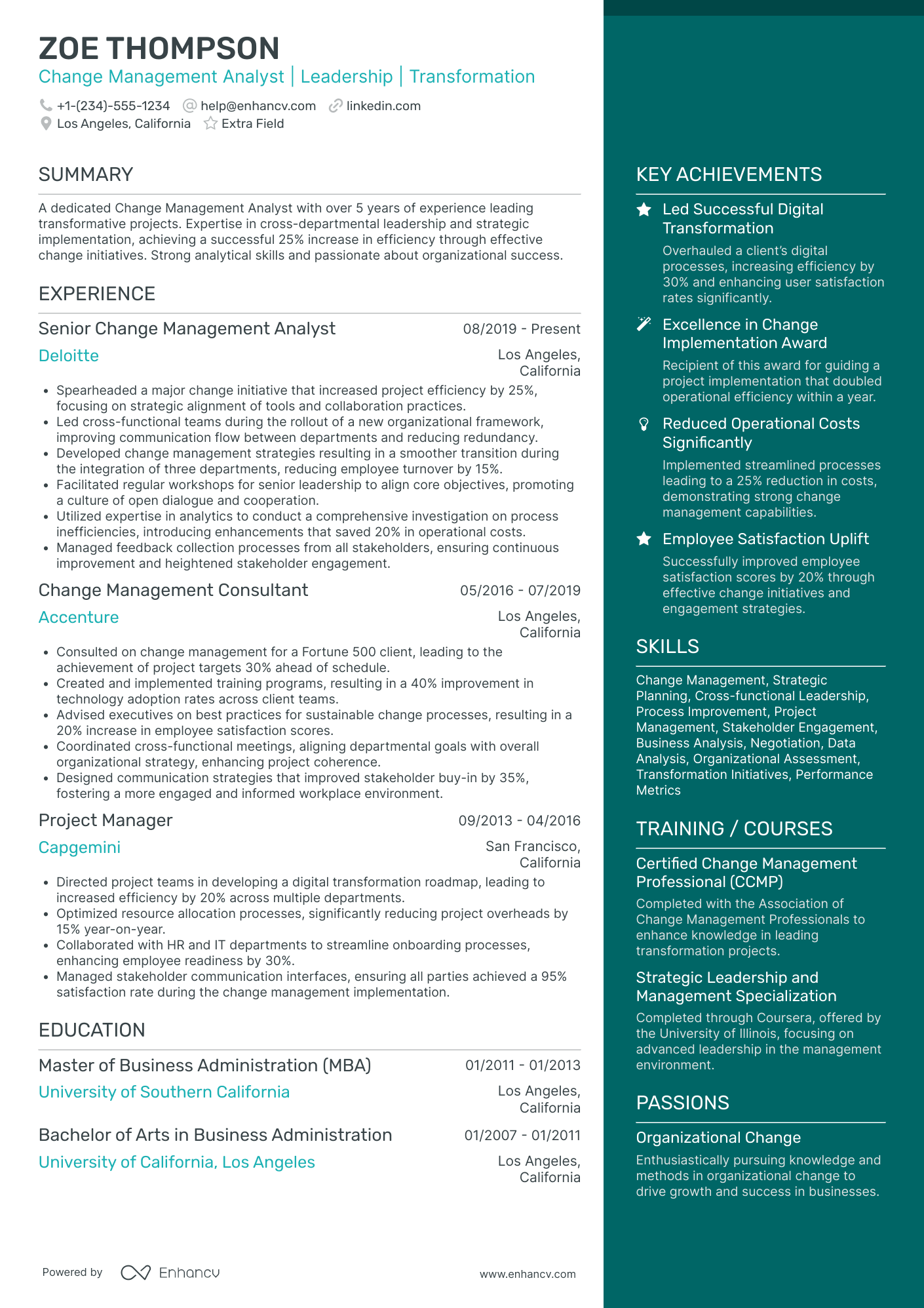20 Management Resume Examples & Guide for 2026