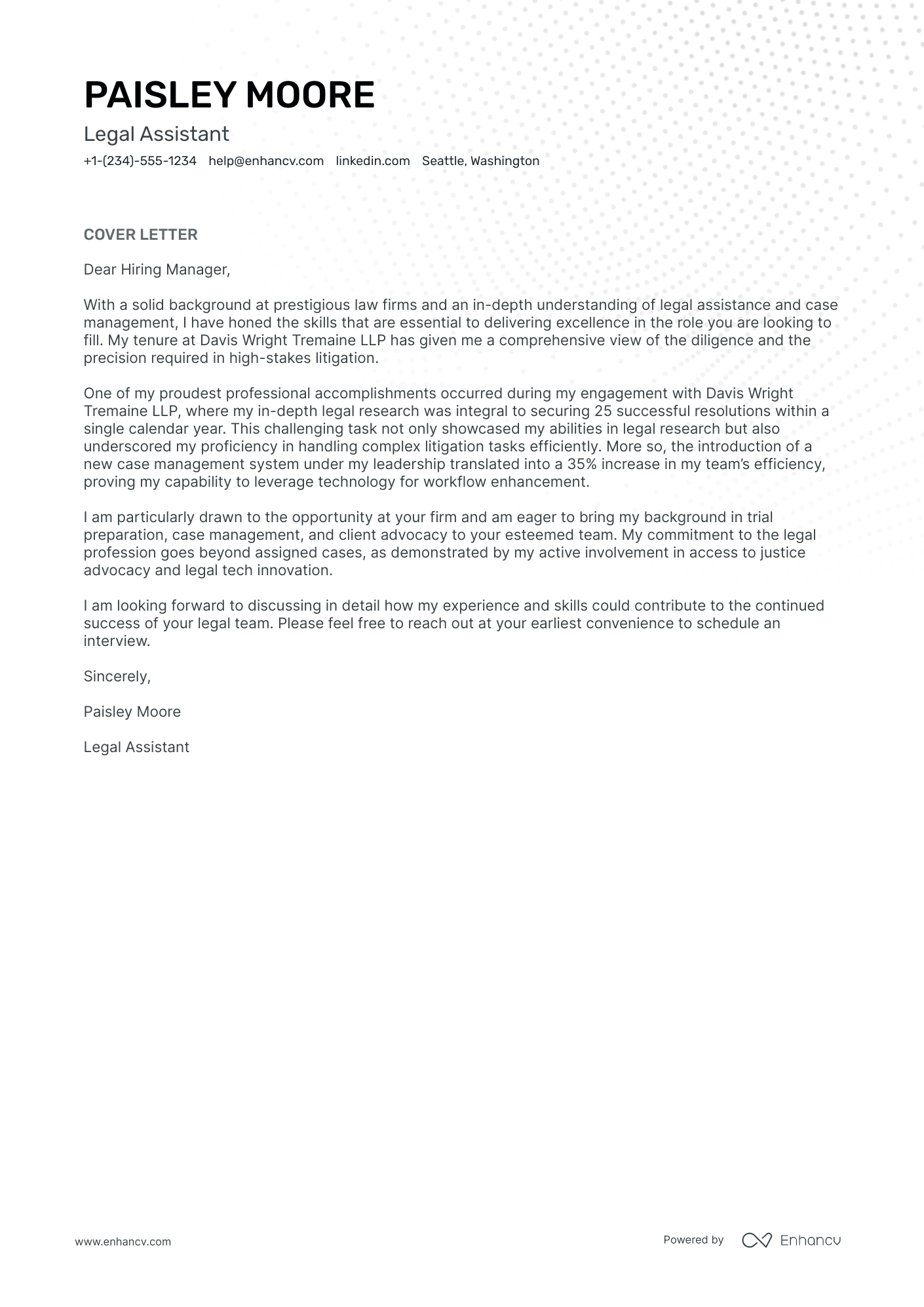 13 Professional Healthcare Cover Letter Examples and Template for 2026 ...