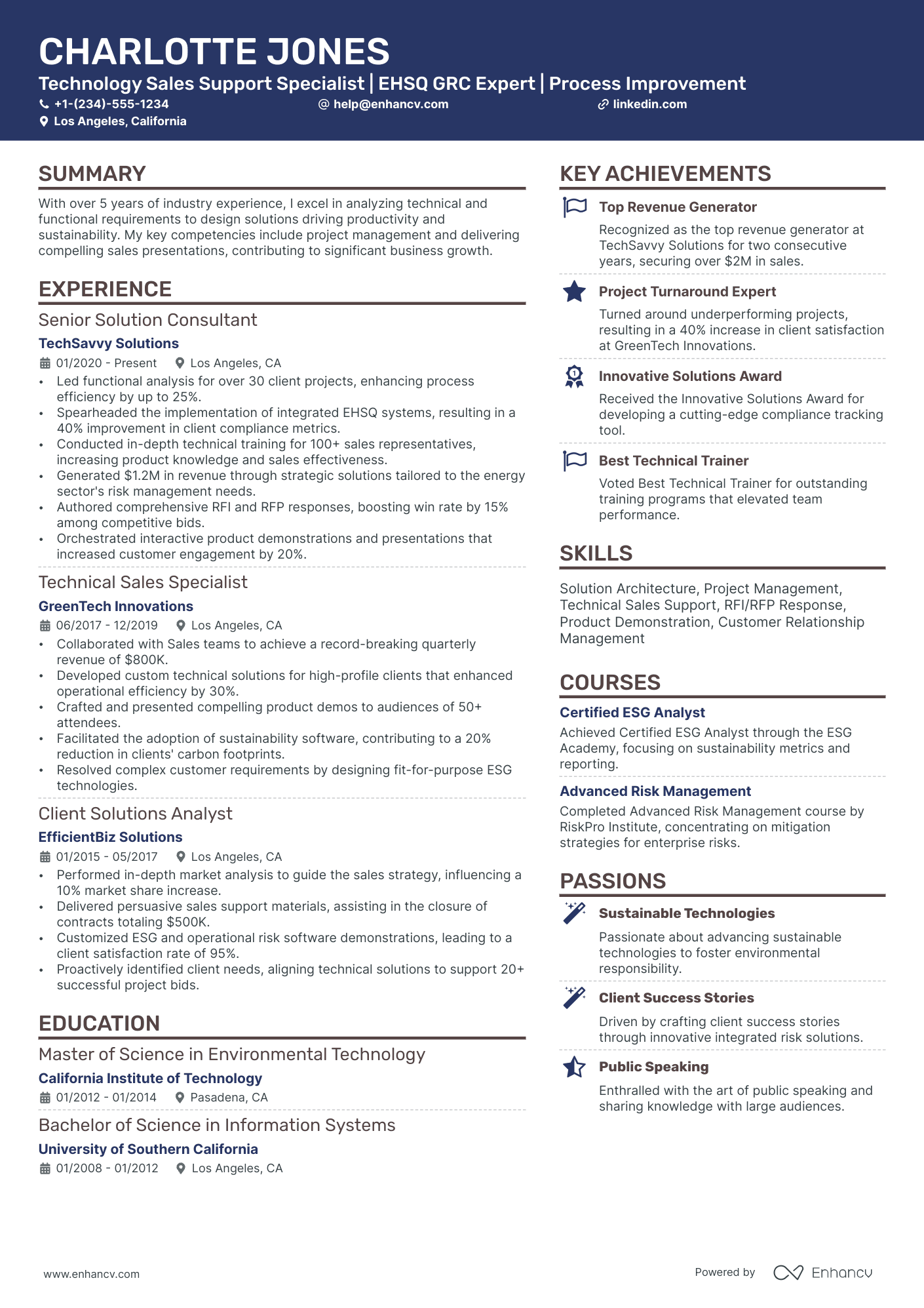 10 Sales Support Specialist Resume Examples & Guide for 2025