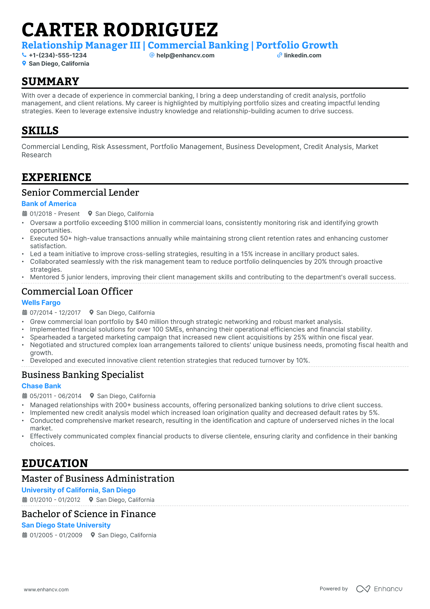 10 Relationship Manager Resume Examples & Guide for 2025
