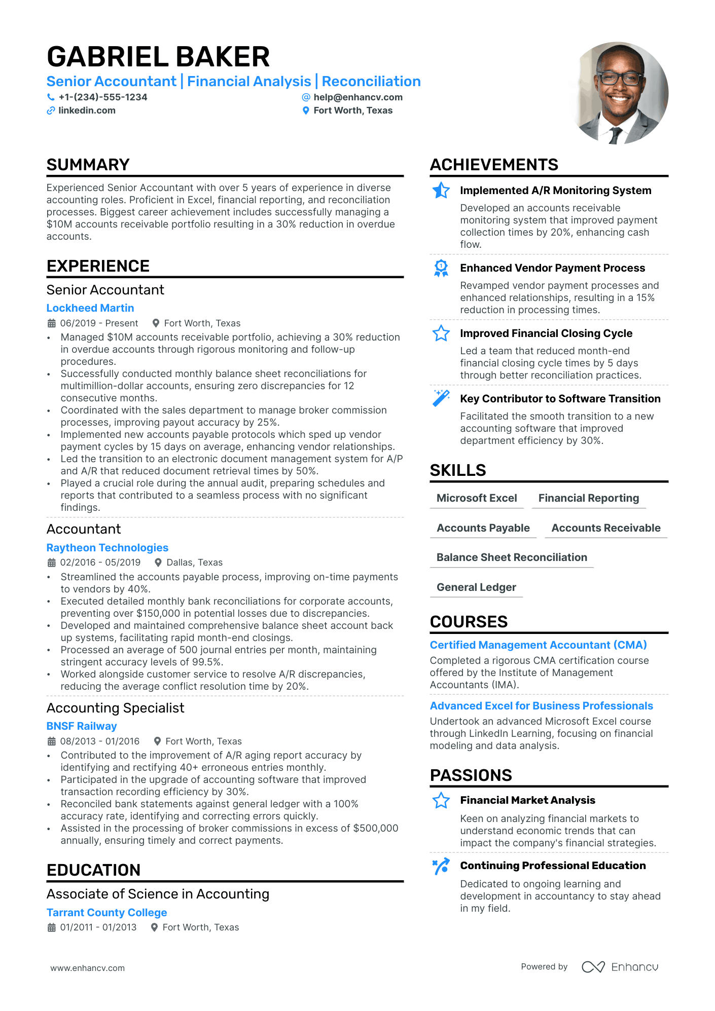 12 Finance Resume Examples, Templates & Guide for 2026