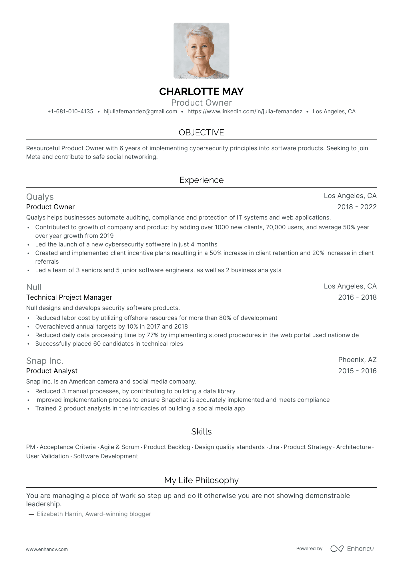 5 Facebook Resume Examples & Guide for 2025