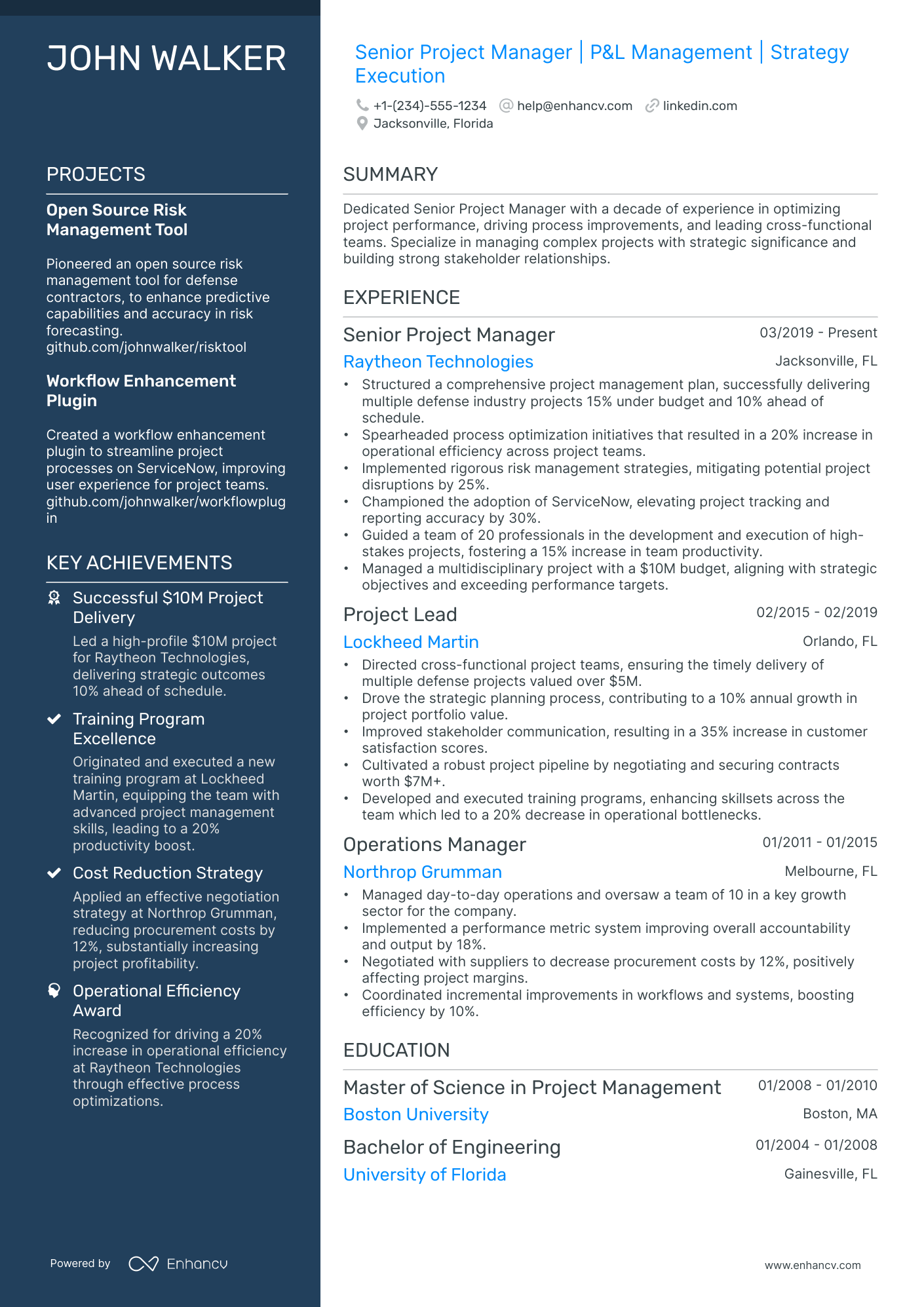 10 IT Service Manager Resume Examples & Guide for 2026
