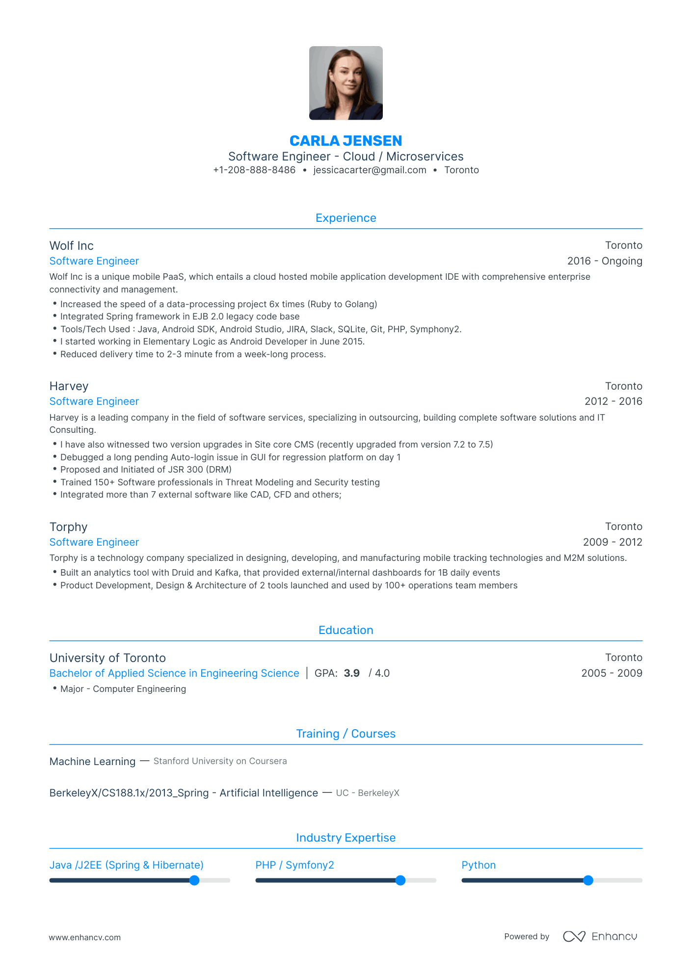 5 Microservices Resume Examples & Guide for 2024