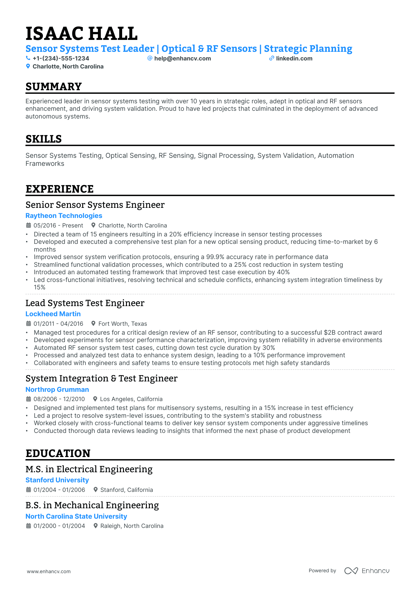 10 Test Manager Resume Examples & Guide for 2025