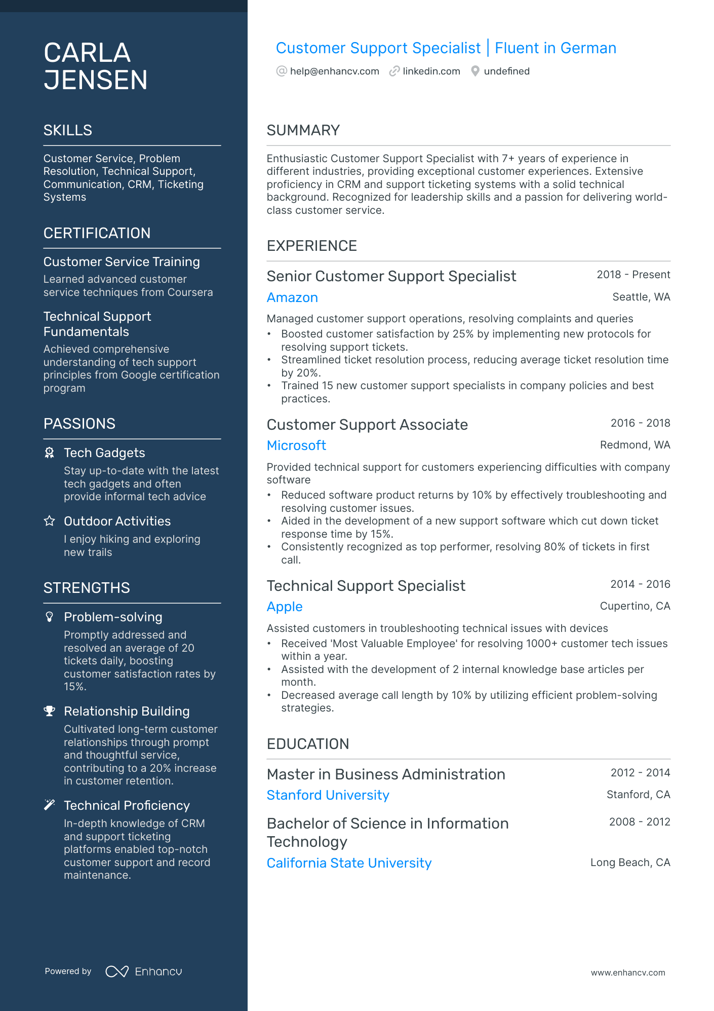 10 Customer Support Specialist Resume Examples & Guide for 2026