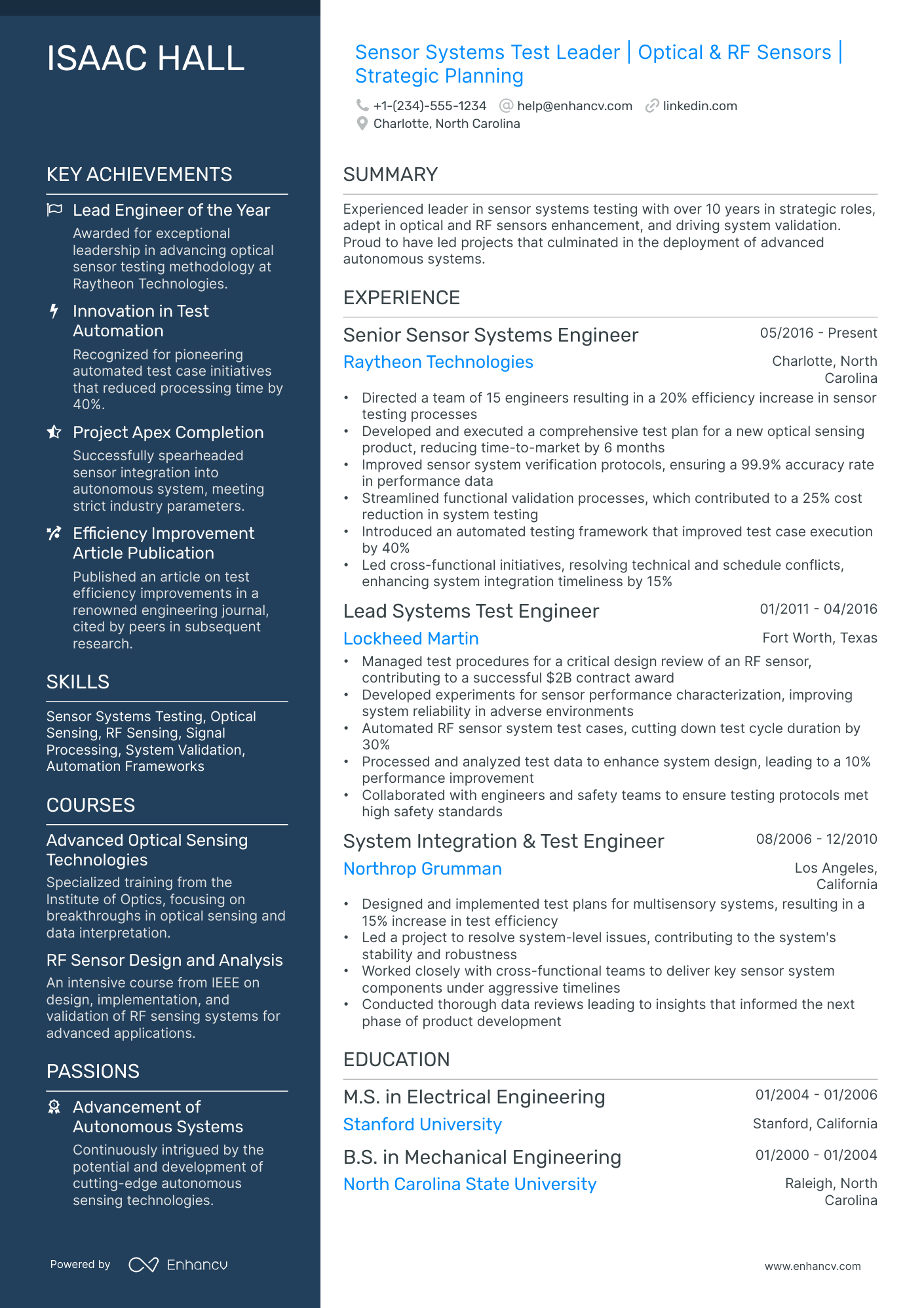 10 Test Manager Resume Examples & Guide for 2025