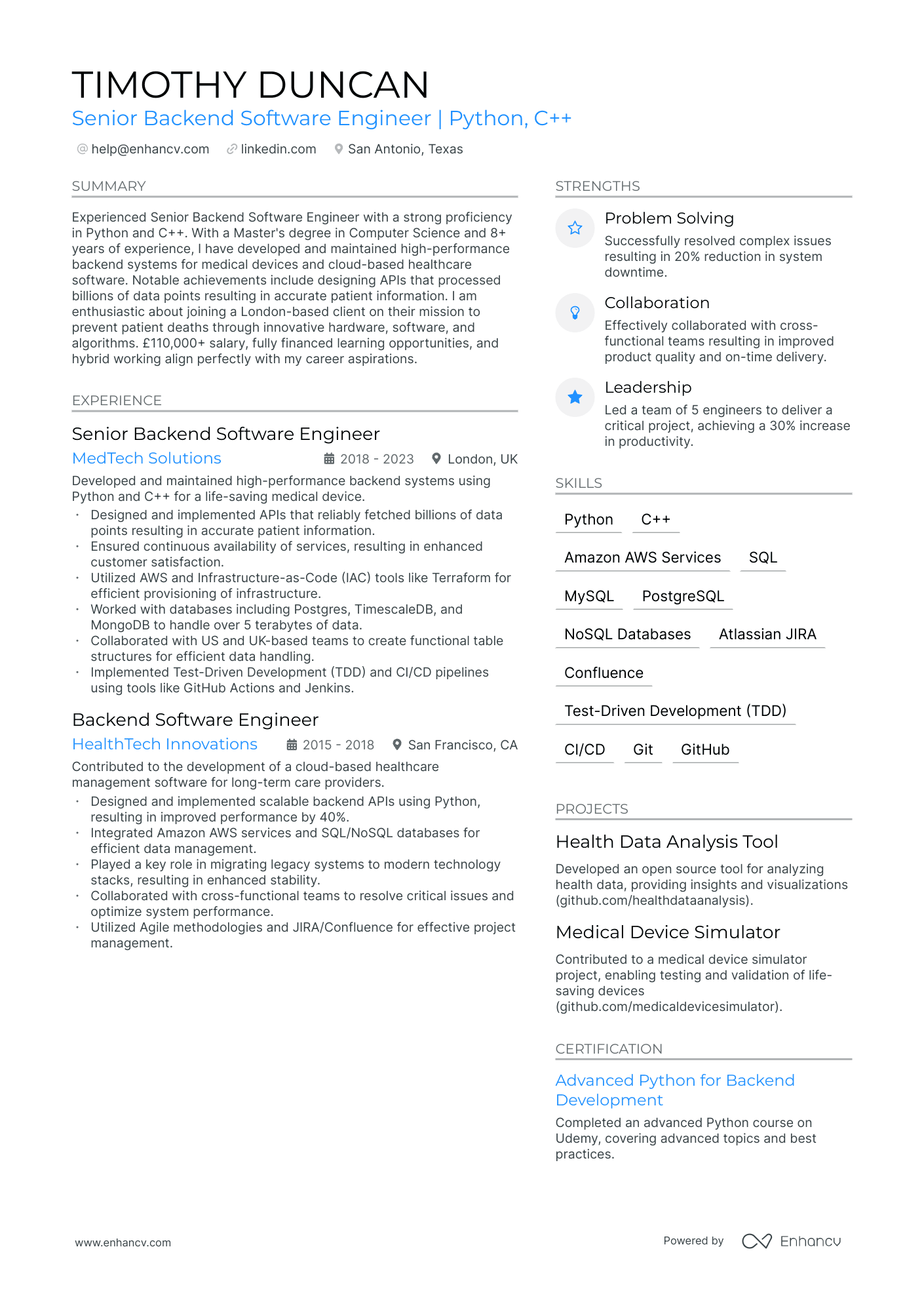 5 AWS Lambda Resume Examples & Guide for 2024