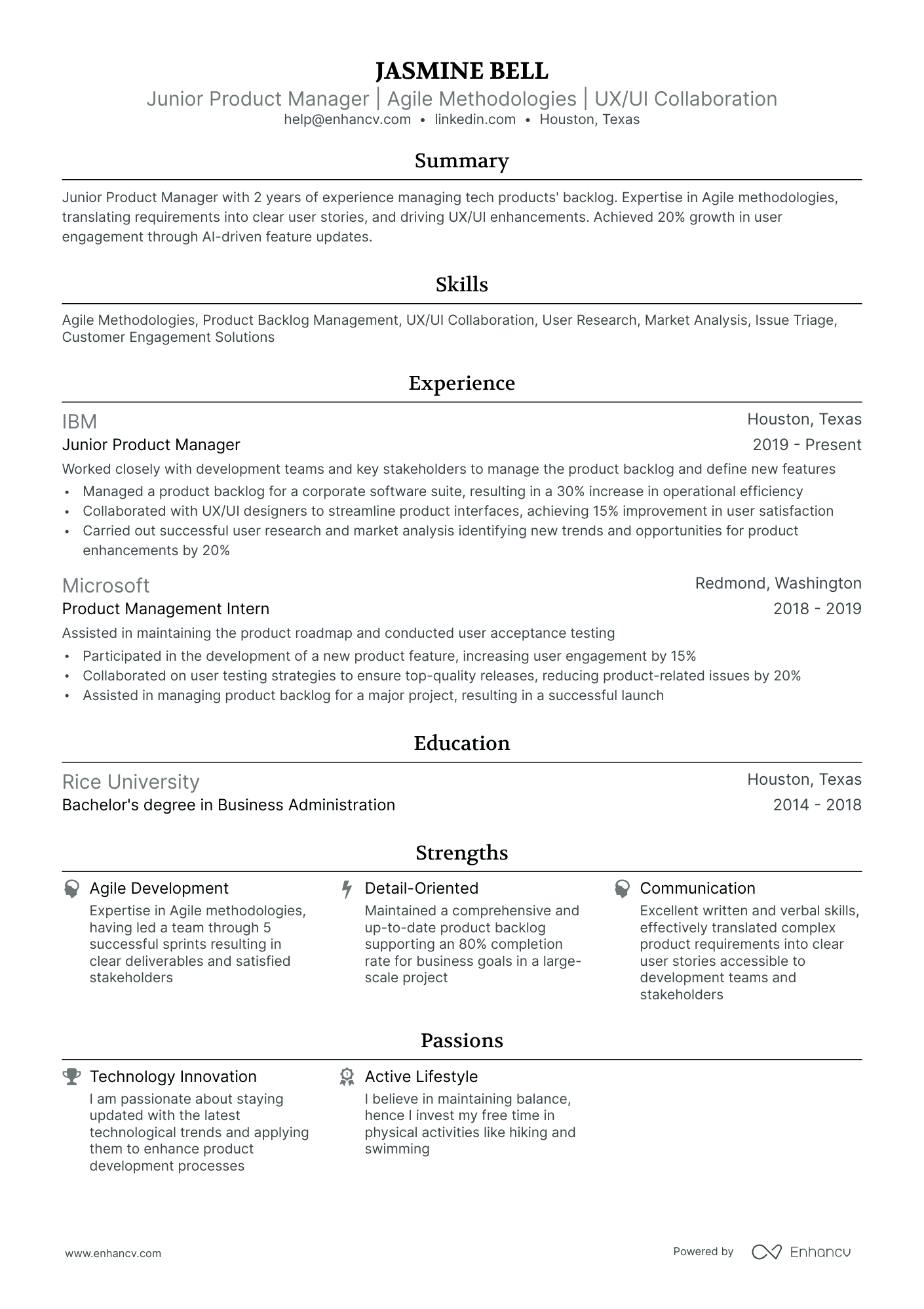 10 Junior Product Manager Resume Examples & Guide for 2026