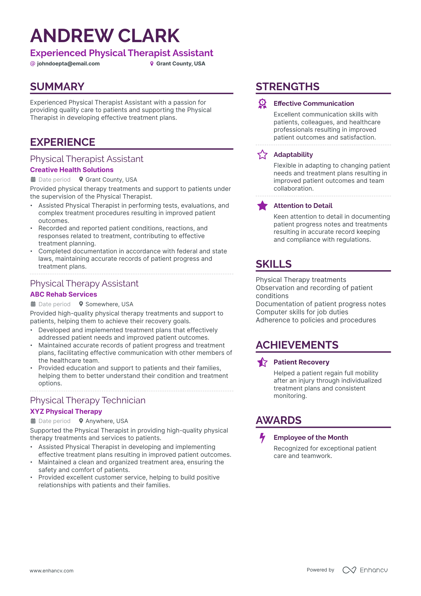 6 Health Coach Resume Examples & Guide for 2024