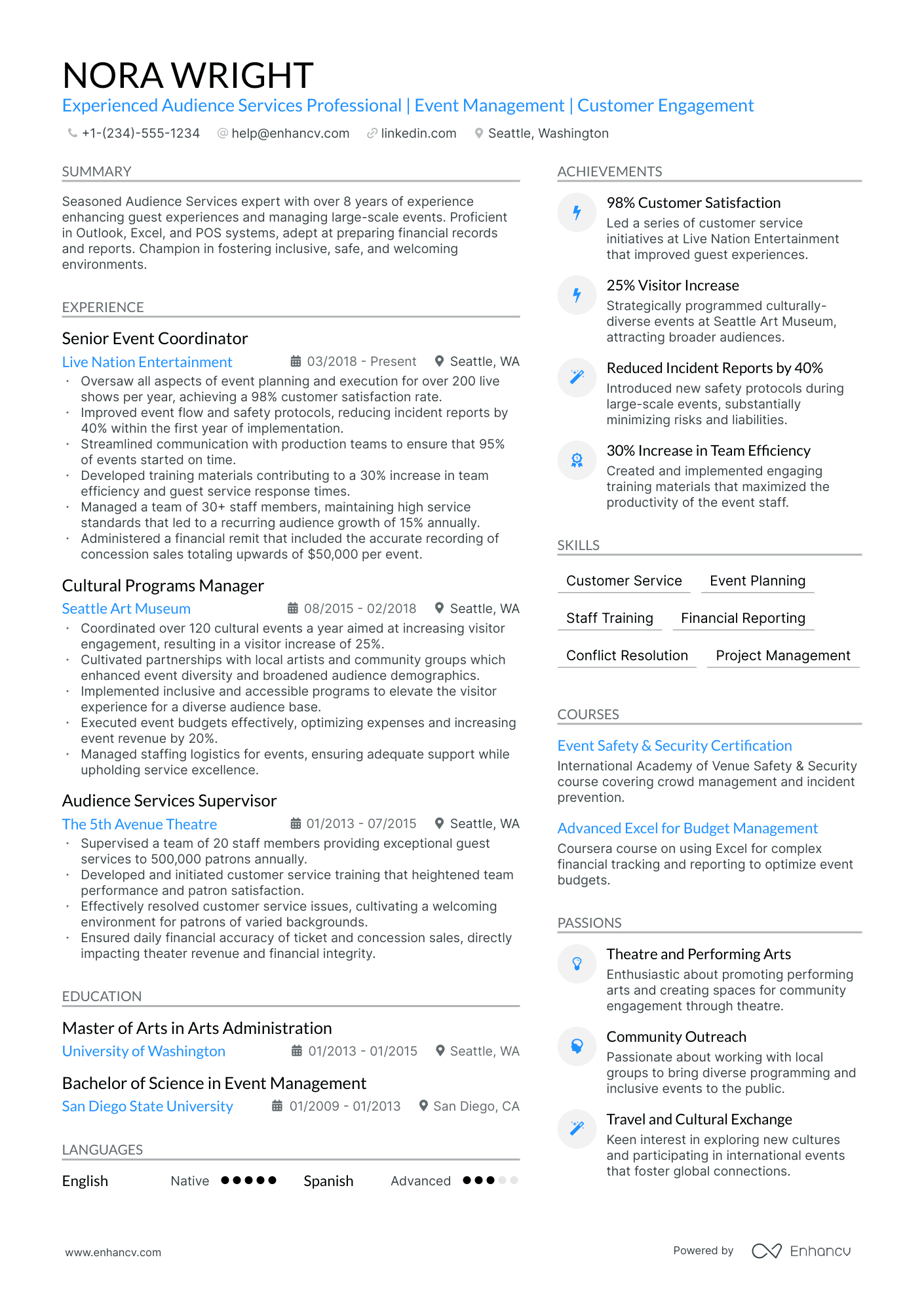 House Manager Resume Examples & Guide for 2024