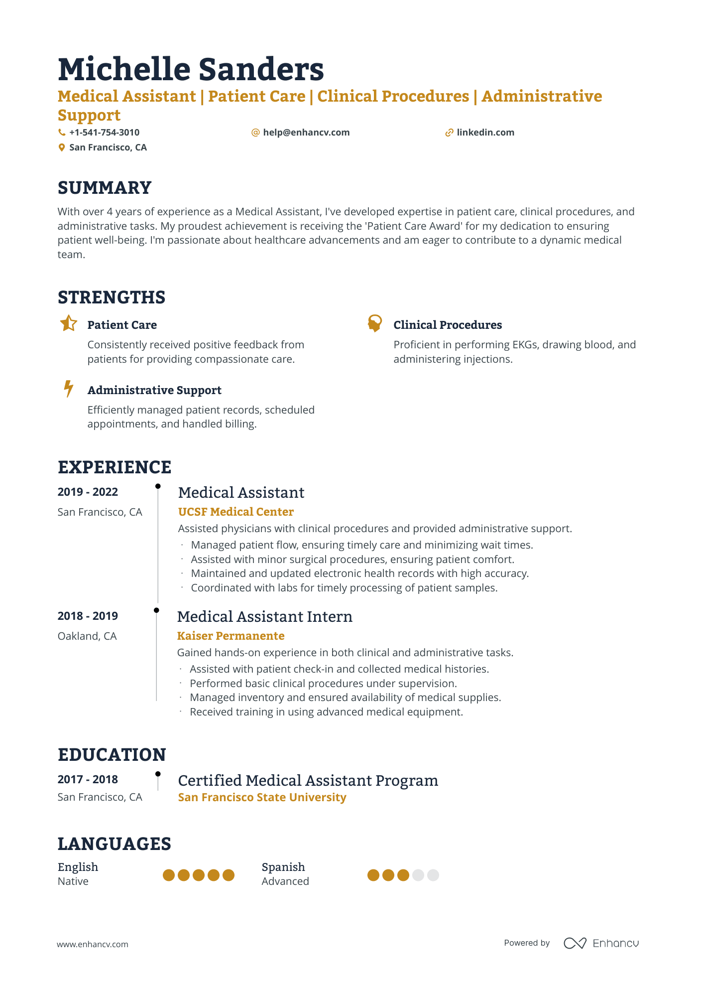 5 Medical Assistant Resume Examples & Guide for 2024