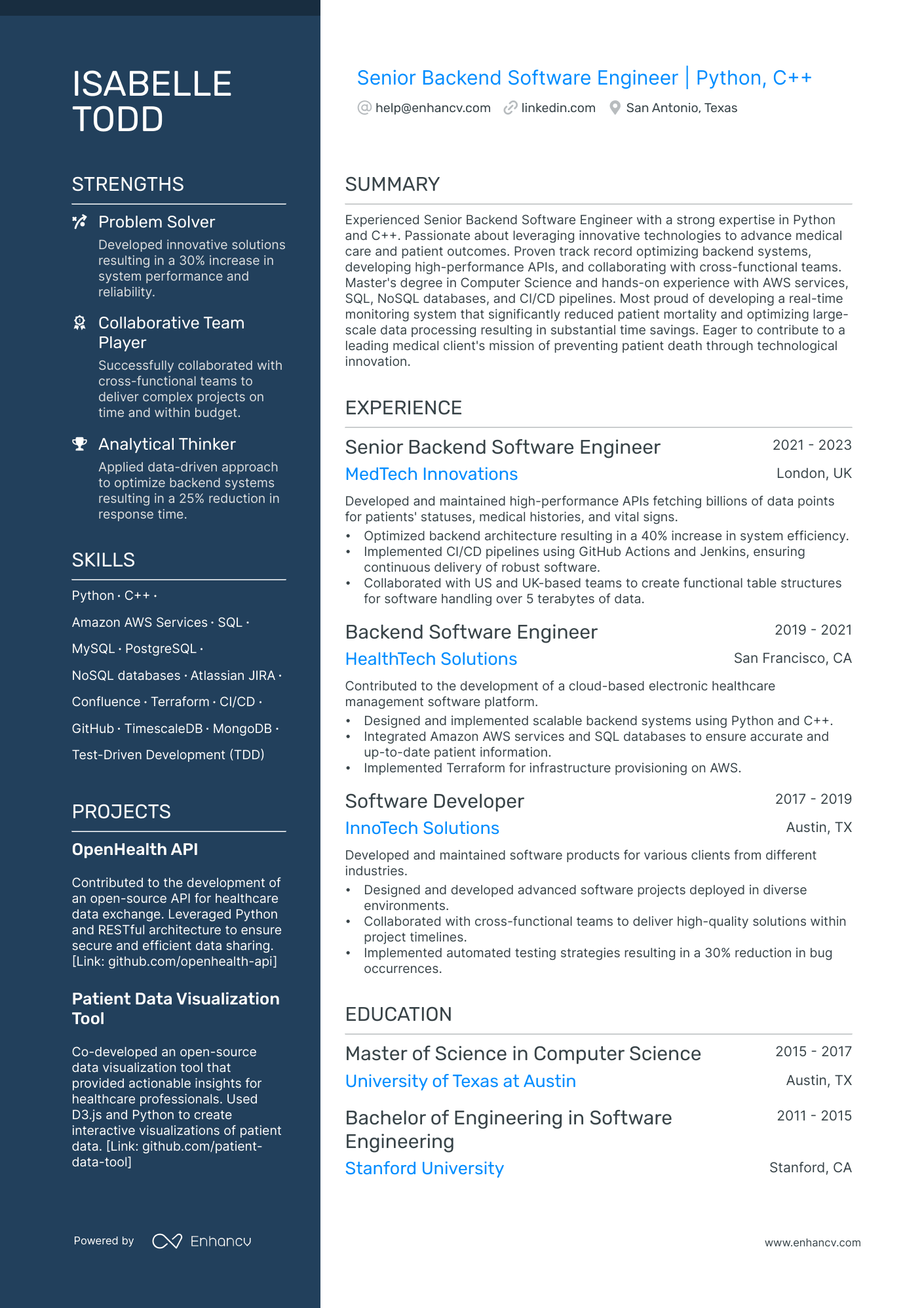 5 Platform Engineer Resume Examples & Guide for 2024