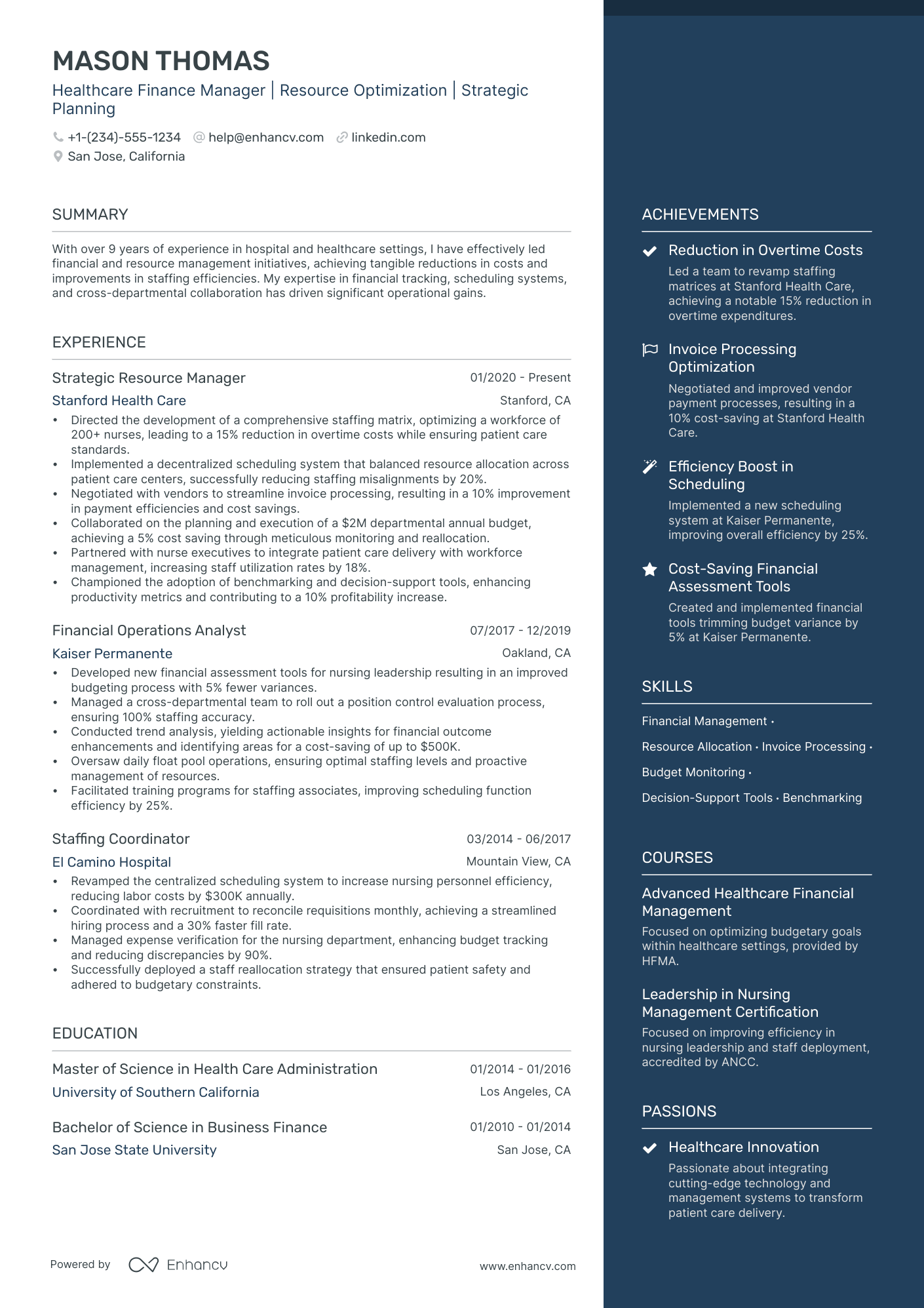 5 Staffing Manager Resume Examples & Guide for 2024