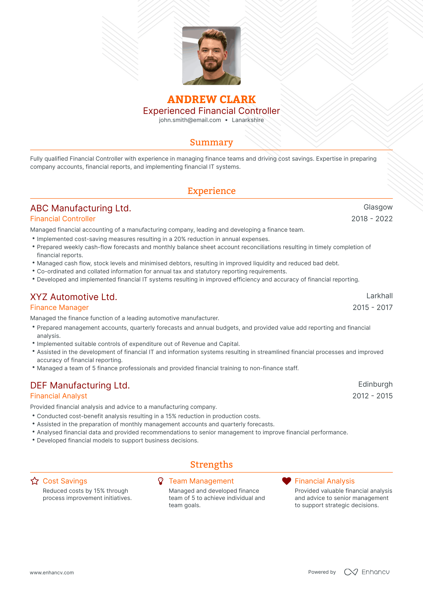 5 Financial Controller Resume Examples Guide For 2024 5 Financial Controller Resume Examples Guide For 2024