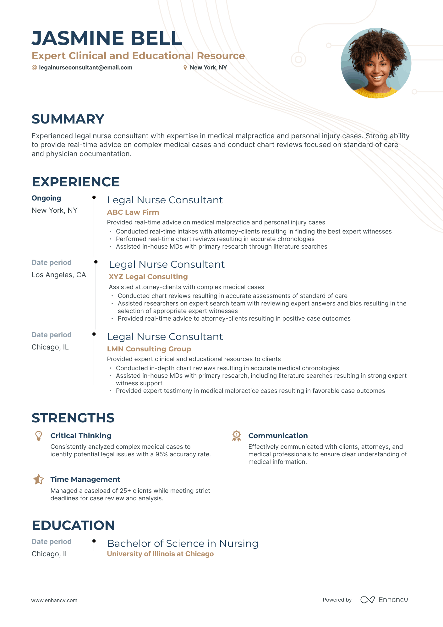 5 Legal Nurse Consultant Resume Examples Guide For 2024 5 Legal Nurse Consultant Resume Examples Guide For 2024