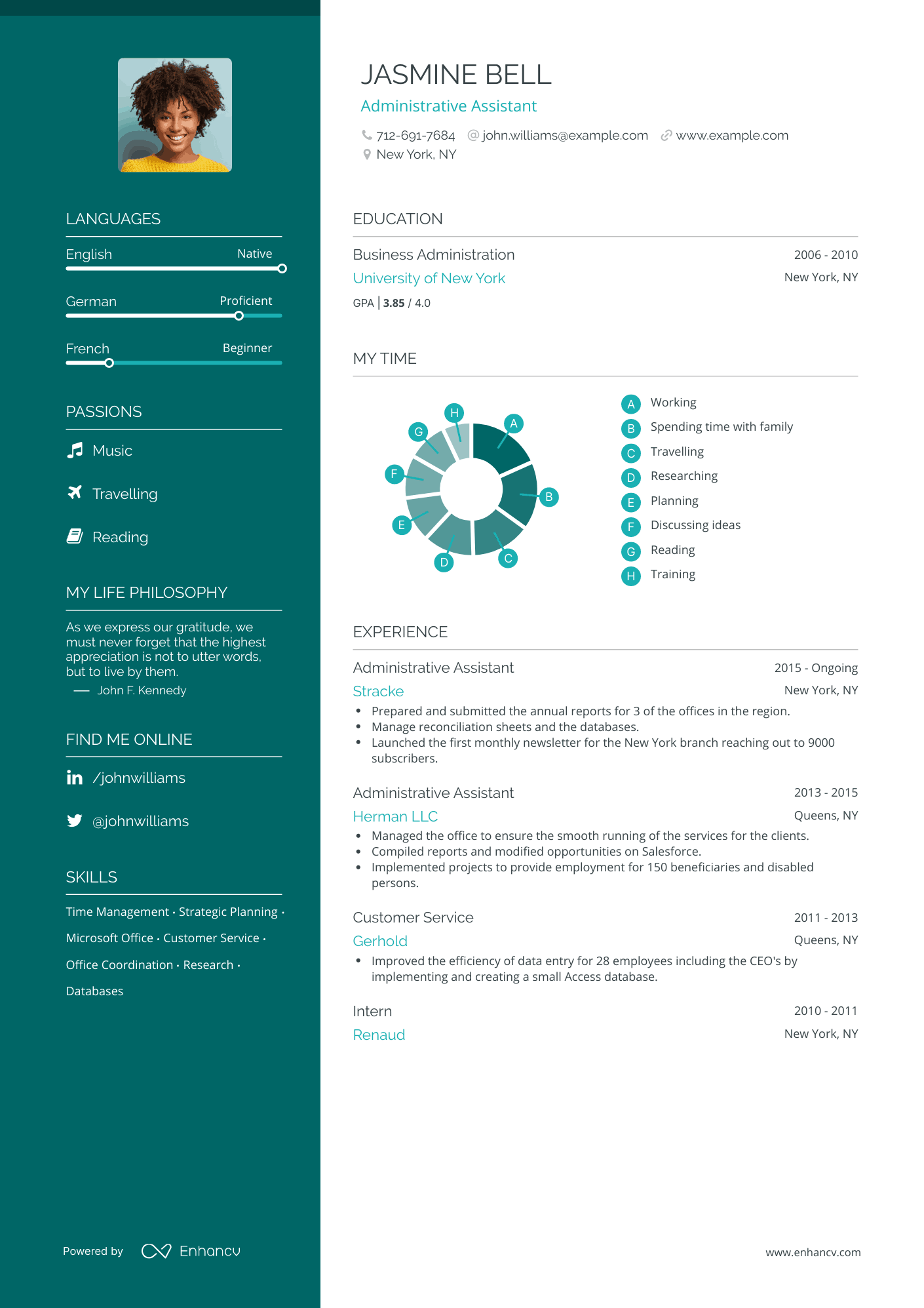 Administrative Assistant Resume Samples - A Step by Step Guide for 2023 ...